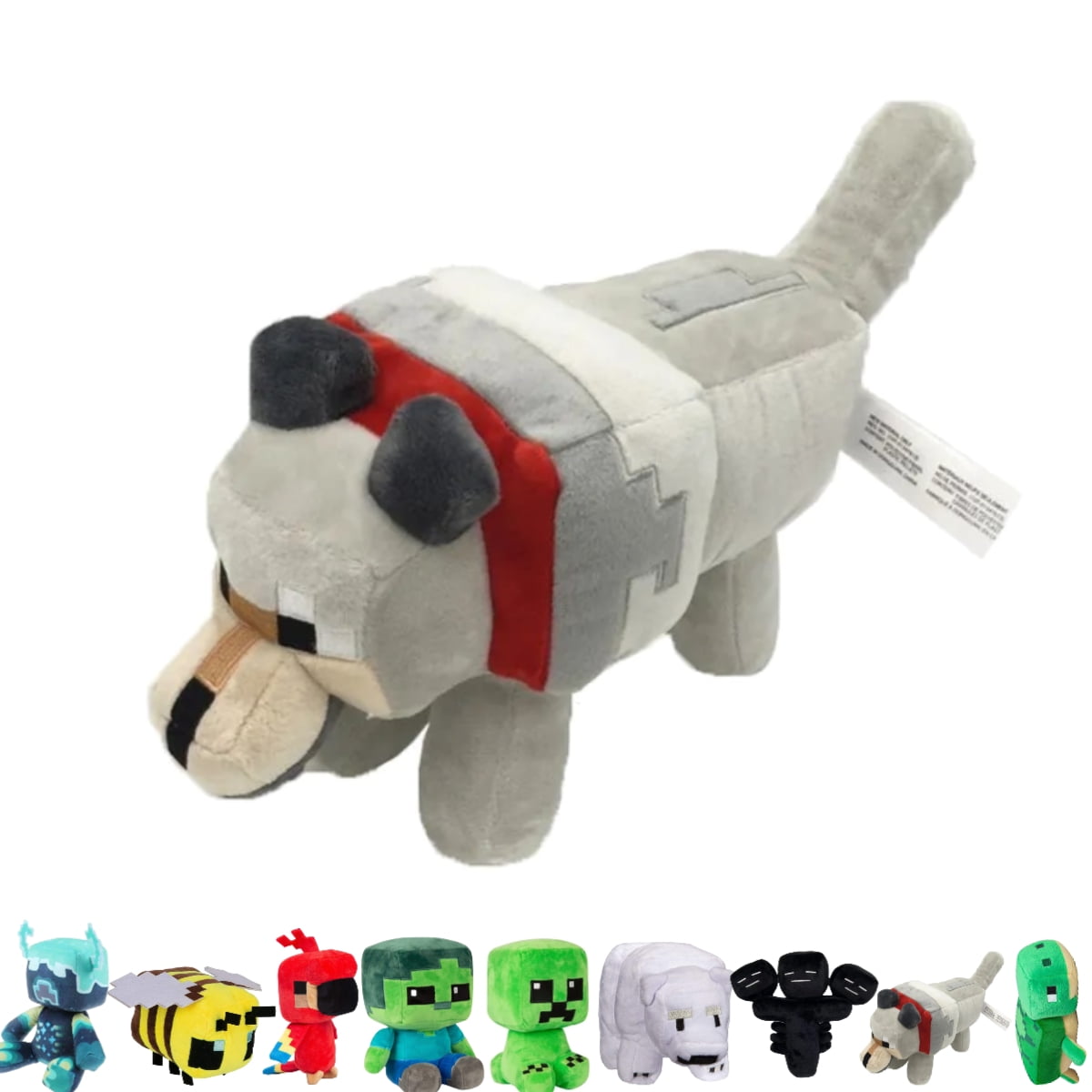 Plush Wolf Stuffed Animal Figure Movie Plushies 12.6 Inch Zombie Movie ...