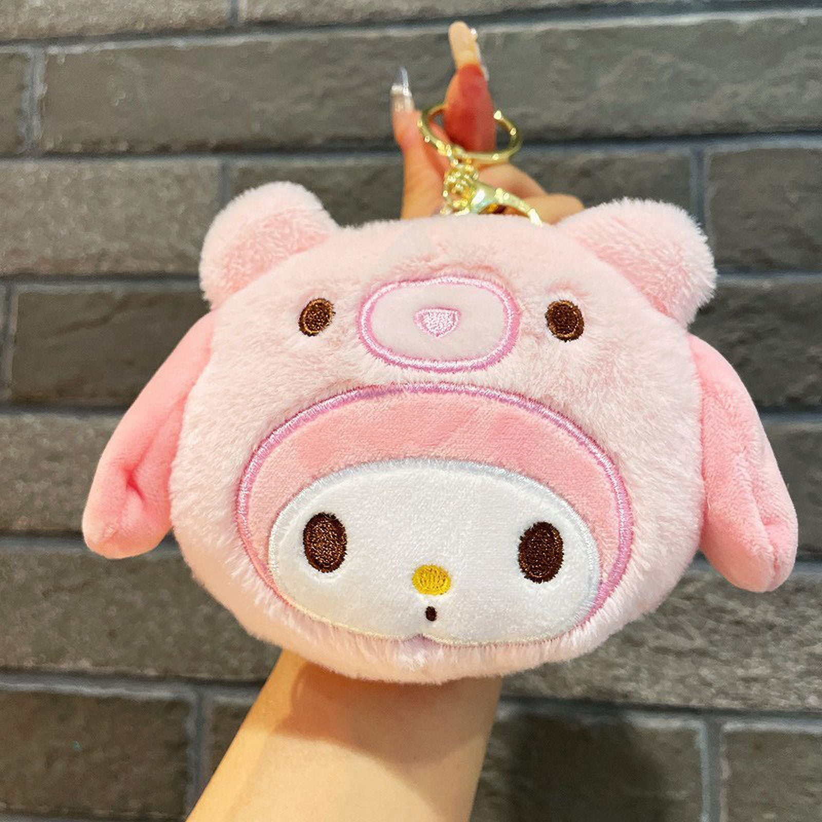 Plush bear Melody Keychain pendant mini cartoon action figure pendant ...