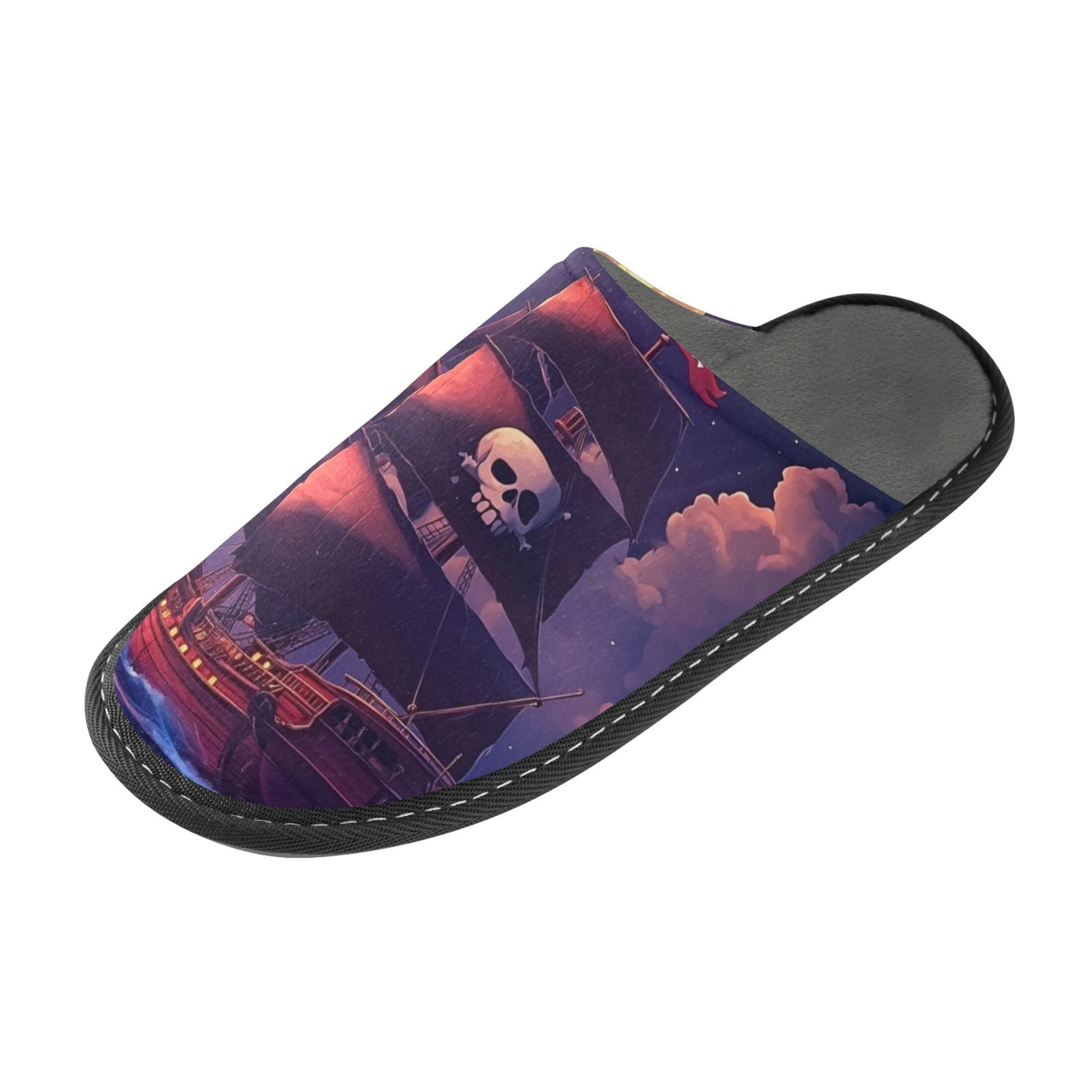 Plush rubber slippers soft gauze slippers with waterproof and wear ...