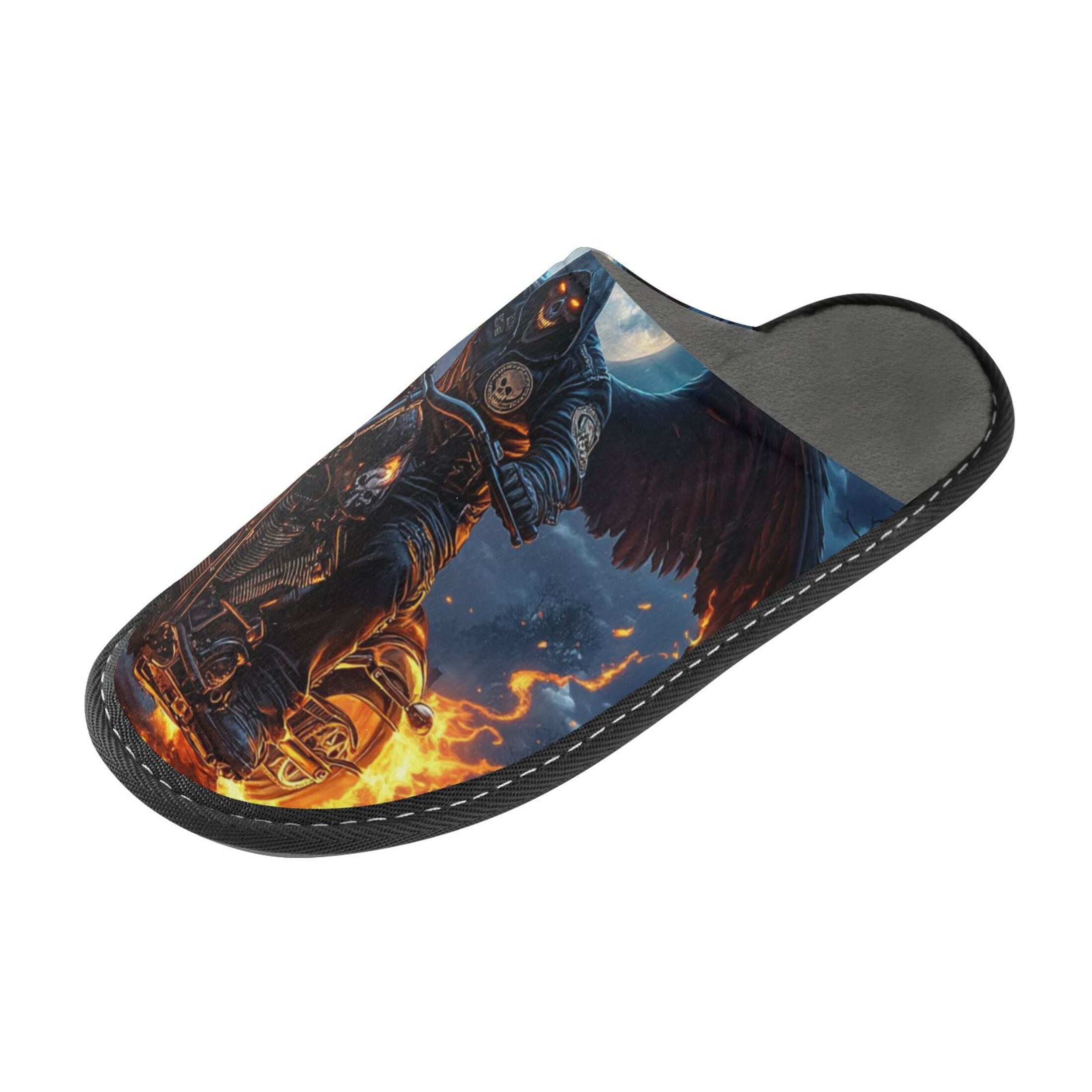 Plush rubber slippers soft gauze slippers with waterproof and wear ...