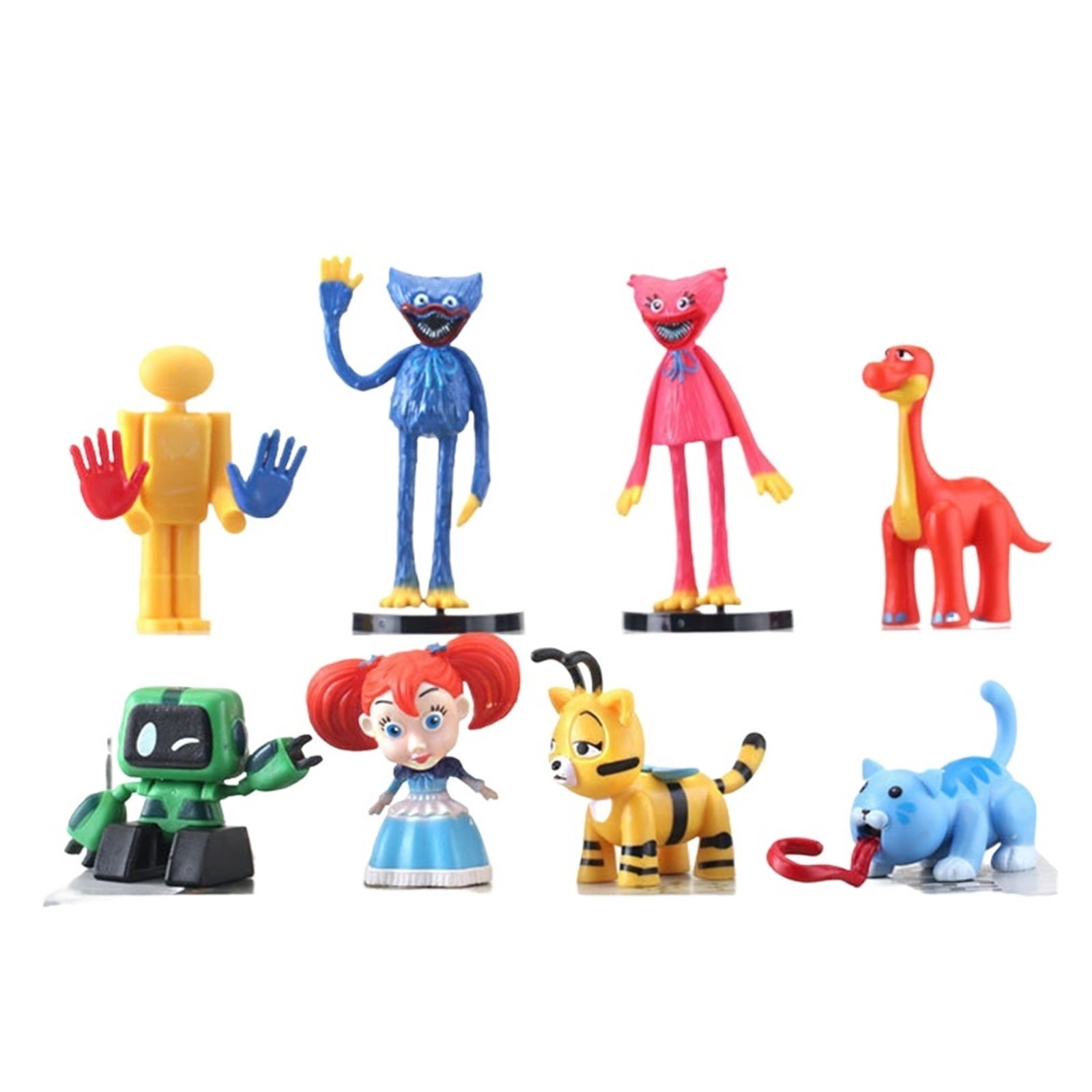 Plush toy 8PCS Smiling Little Animal Image Smiling Little Animal muppet ...