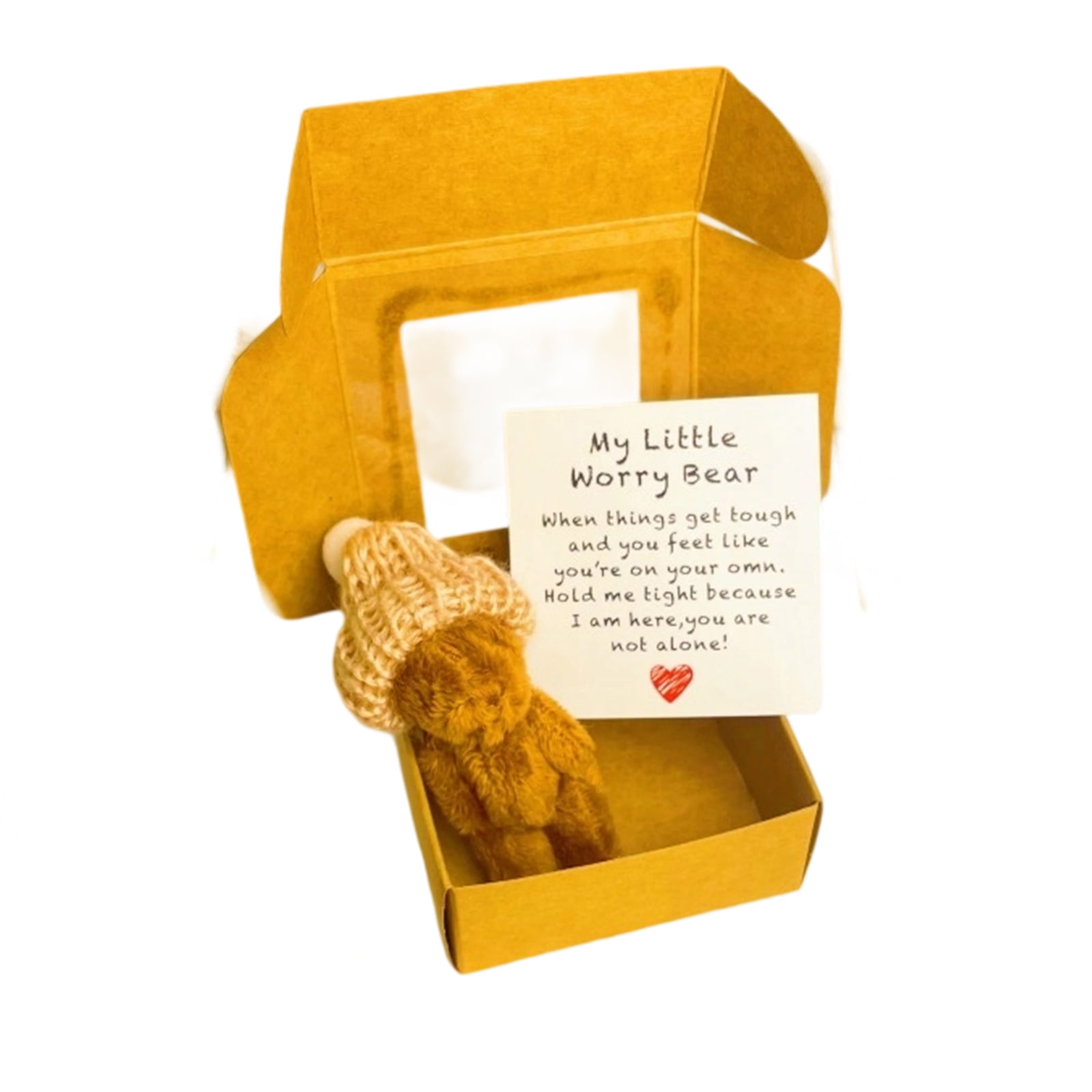 Plushes Bear In Gift Box Portable Soft Stuffed Plushes Doll For Kids ...