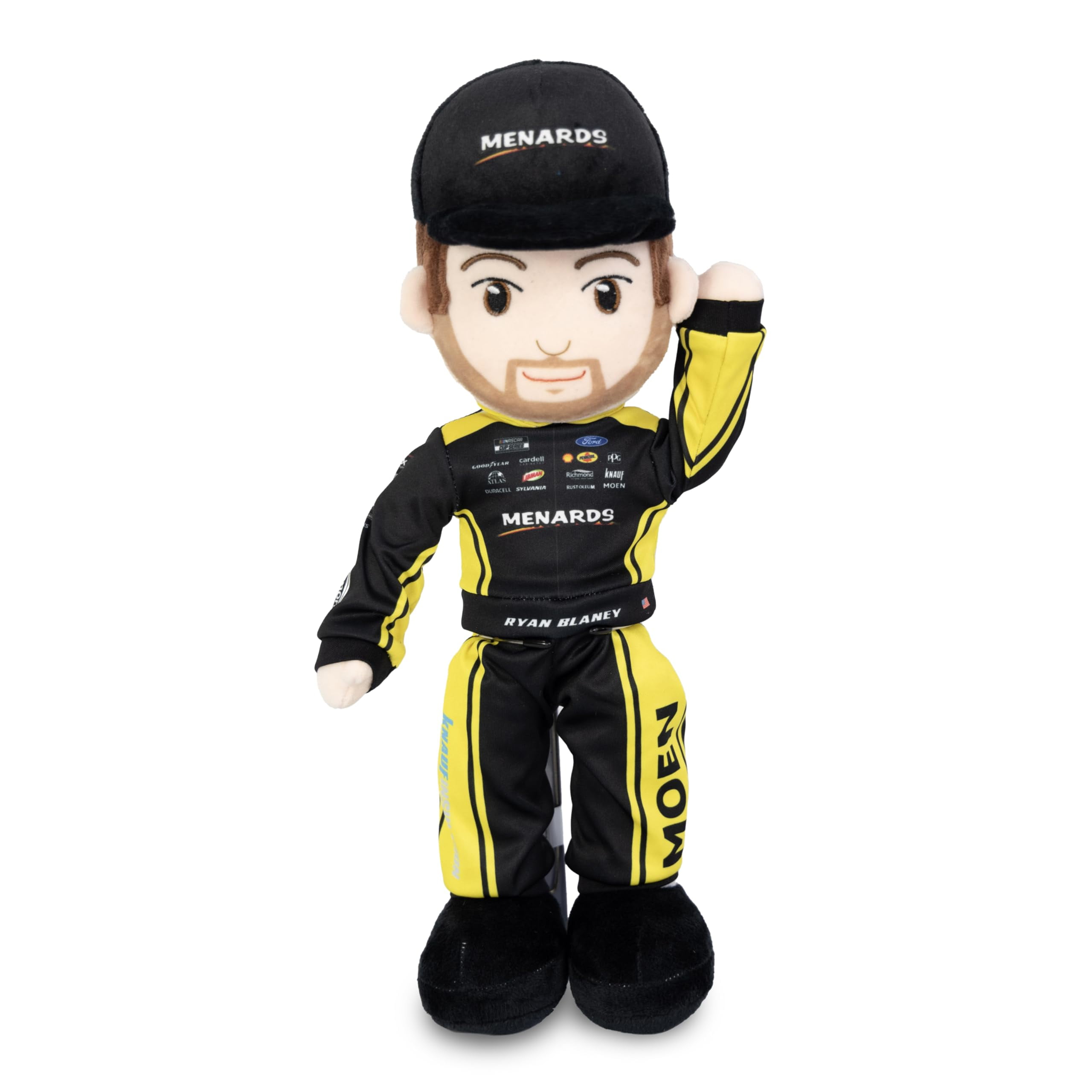 Plushible Nascar Collectible, Team Penske Ryan Blaney (Menards) Plush ...