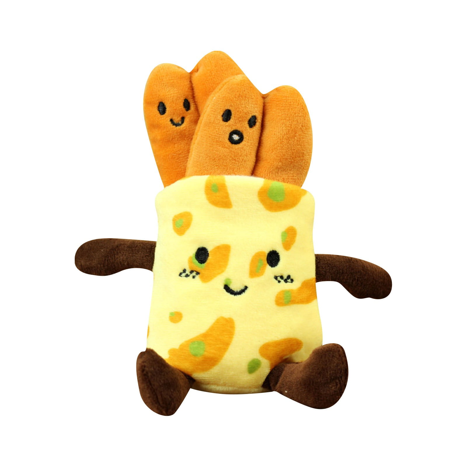 Plushies Plush Toys Adorable Cheese Fries Plush Toy Soft & Cuddly ...