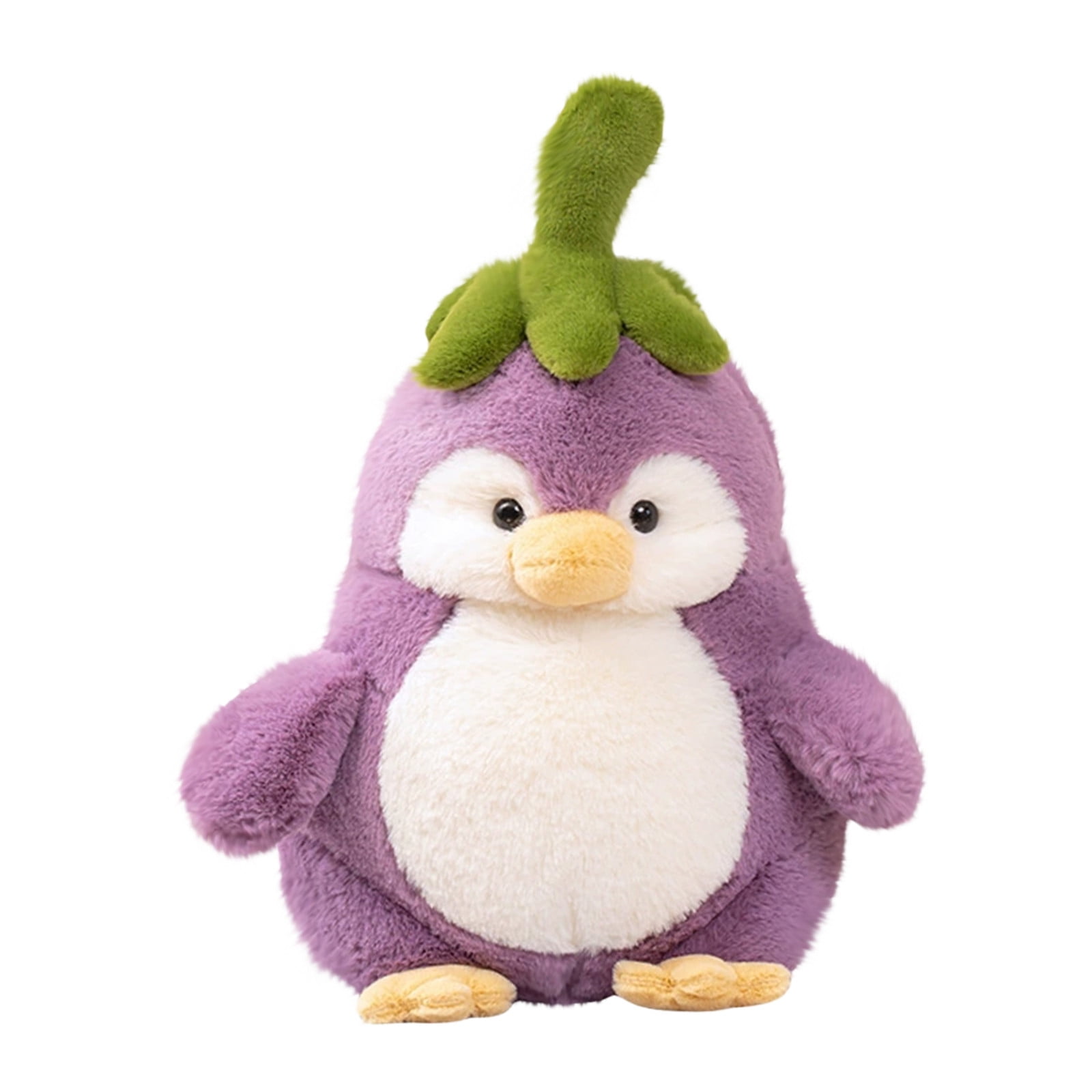 Plushies Stuffed Animals Adorable Eggplant Penguin Plush Toy Soft ...