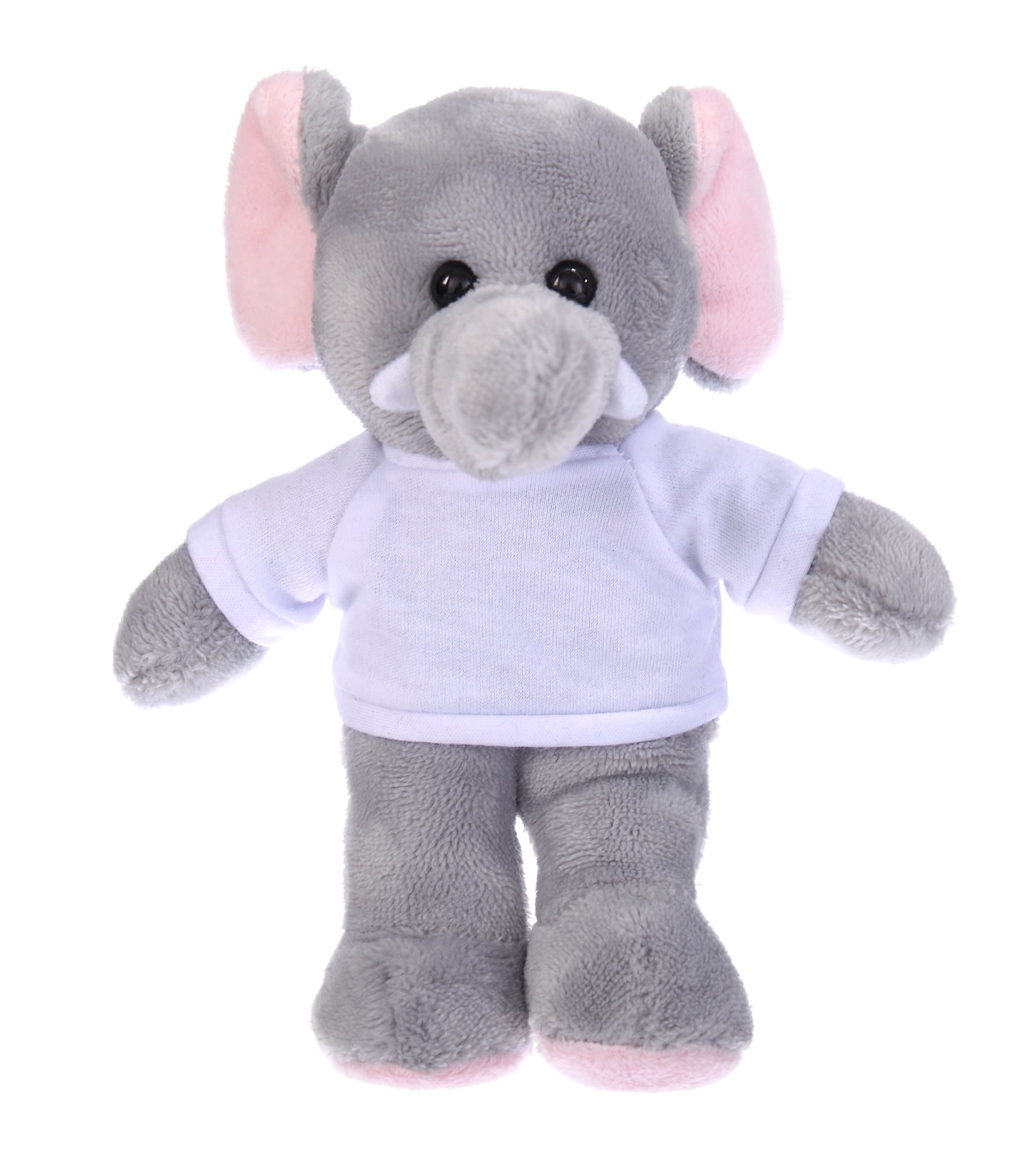 Plushland 8 Inch Floppy Elephant with Tee Plush Stuffed Animal ...