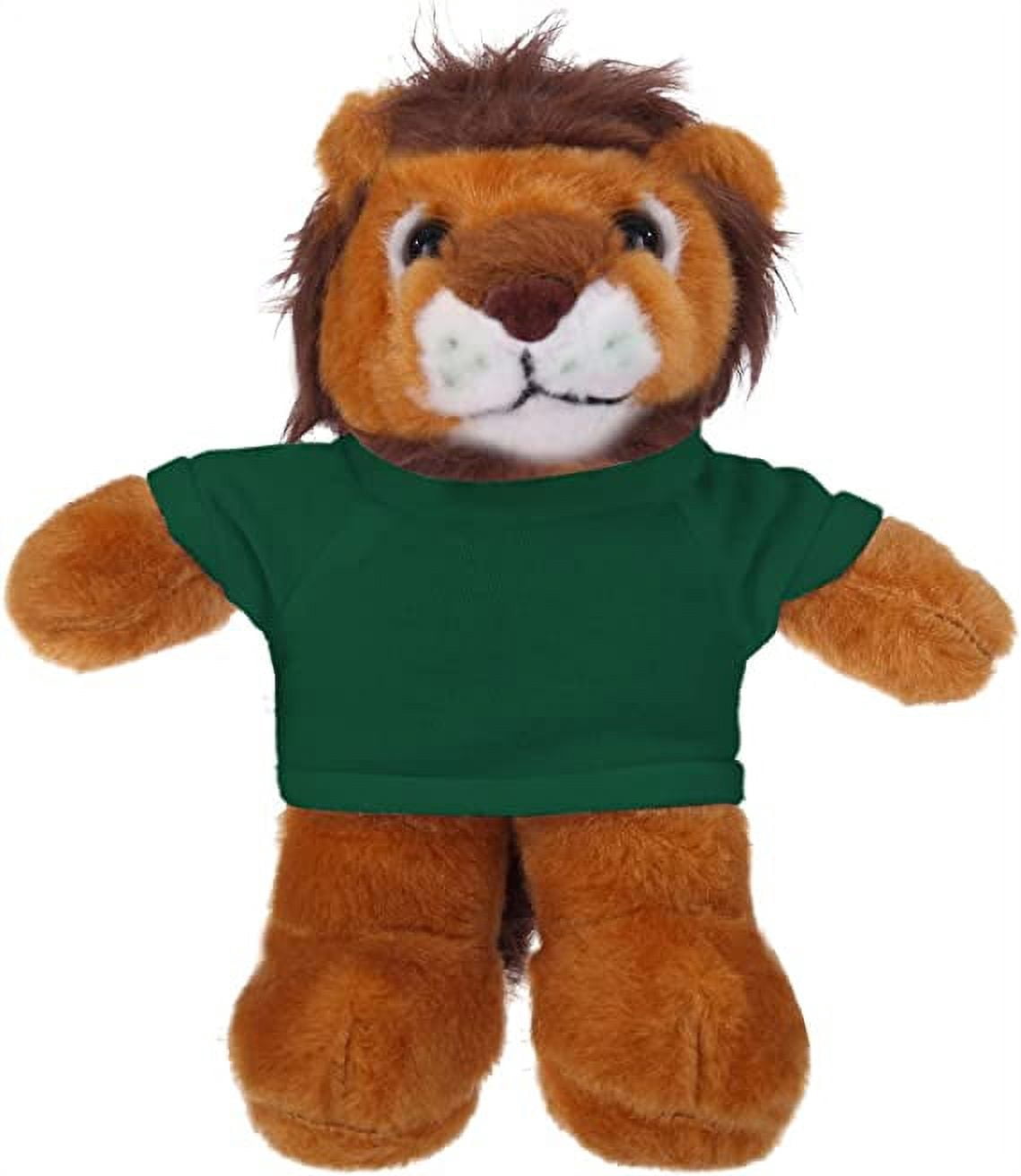 Plushland 8 Inch Floppy Lion with Tee Plush Stuffed Animal Personalized ...