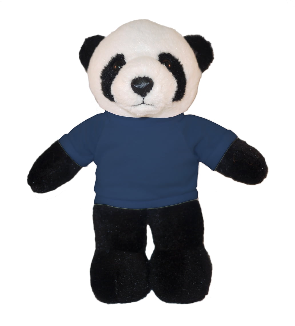 Plushland 8 Inch Floppy Panda with Tee Plush Stuffed Animal ...