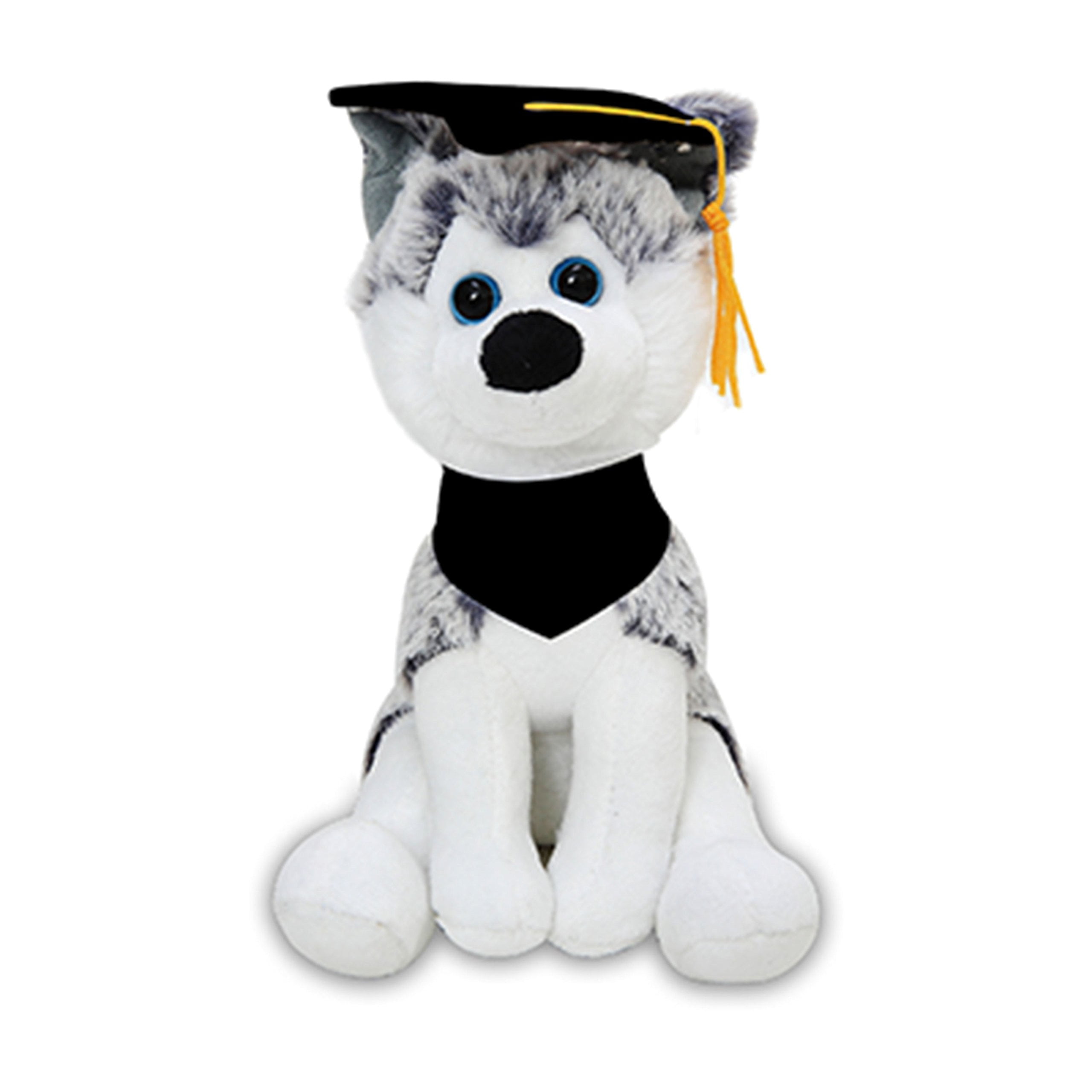 Plushland Cuddly Dog Toy, Customize Each Dog With your School Logo on ...