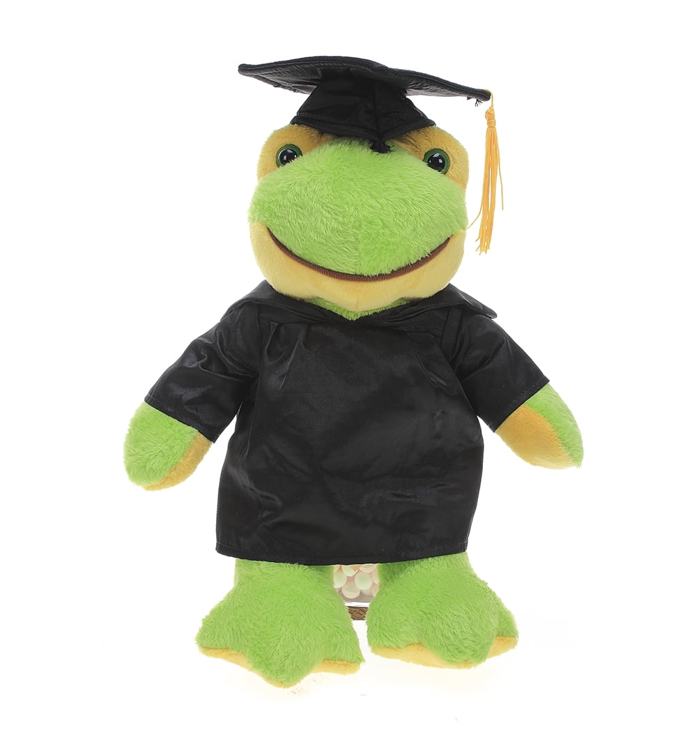 Plushland Frog Plush Stuffed Animal Toys Present Gifts for Graduation ...