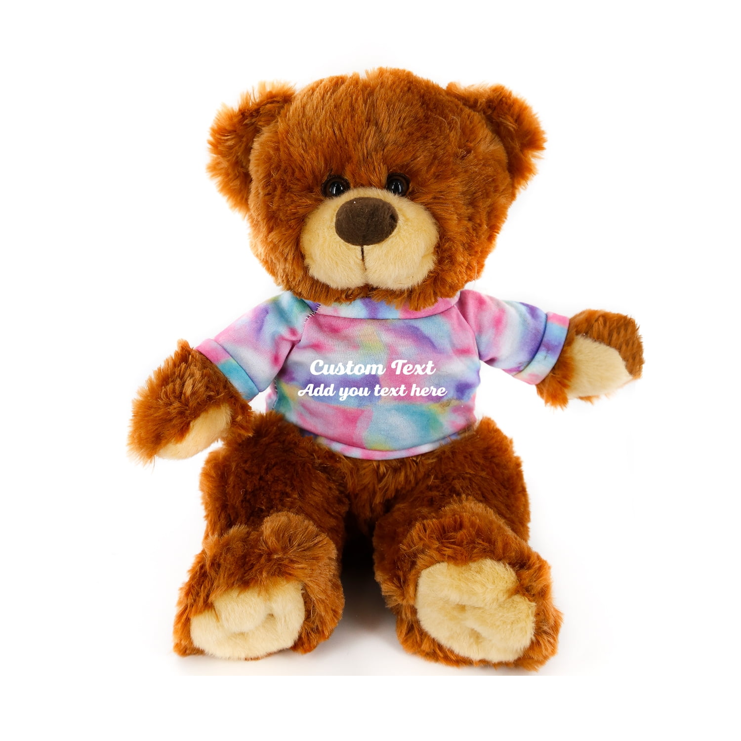 Plushland Honey Noah Teddy Bear 12 Inch, Stuffed Animal Personalized ...