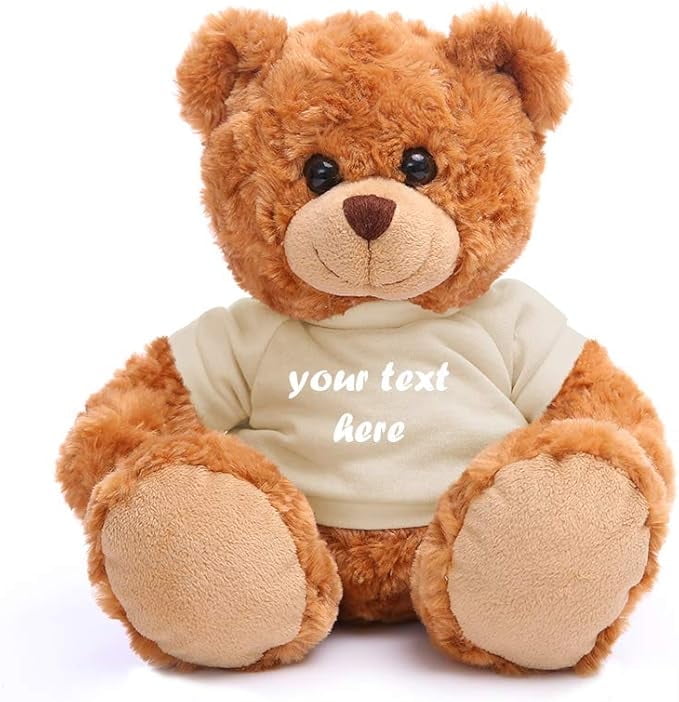 Made By Aliens Teddy Bear 11 Inch, Stuffed Animal Personalized Gift ...