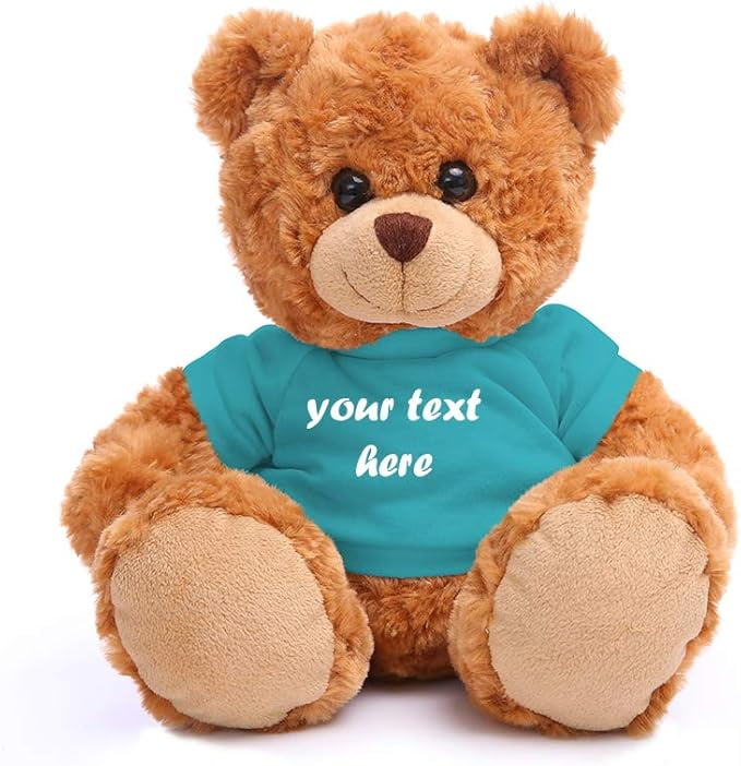Made By Aliens Teddy Bear 11 Inch, Stuffed Animal Personalized Gift ...