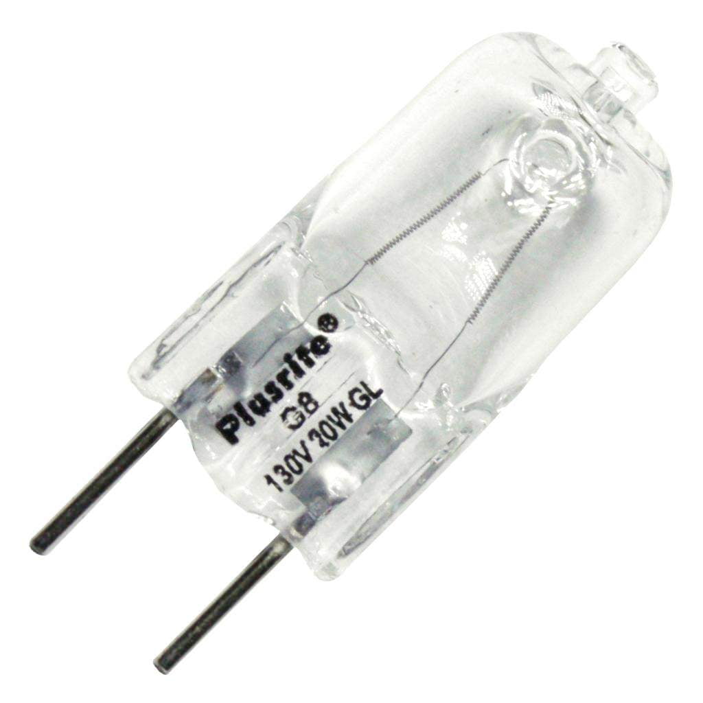 Plusrite 03404 - JCD20/CL/G8S 130V 3404 Bi Pin Base Single Ended ...