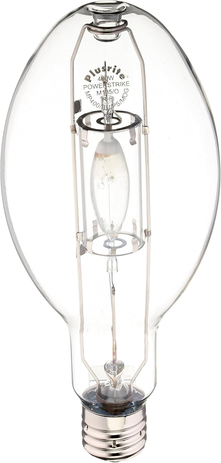 Plusrite 1563 MP400/ED37/PS/BU/4K 400W Metal Halide Light Bulb ...