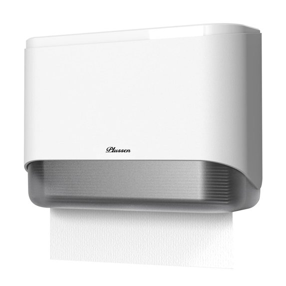 PLUSSEN Multifold Paper Towel Dispenser Wall Mount, 11.10x3.94x8.39 in ...