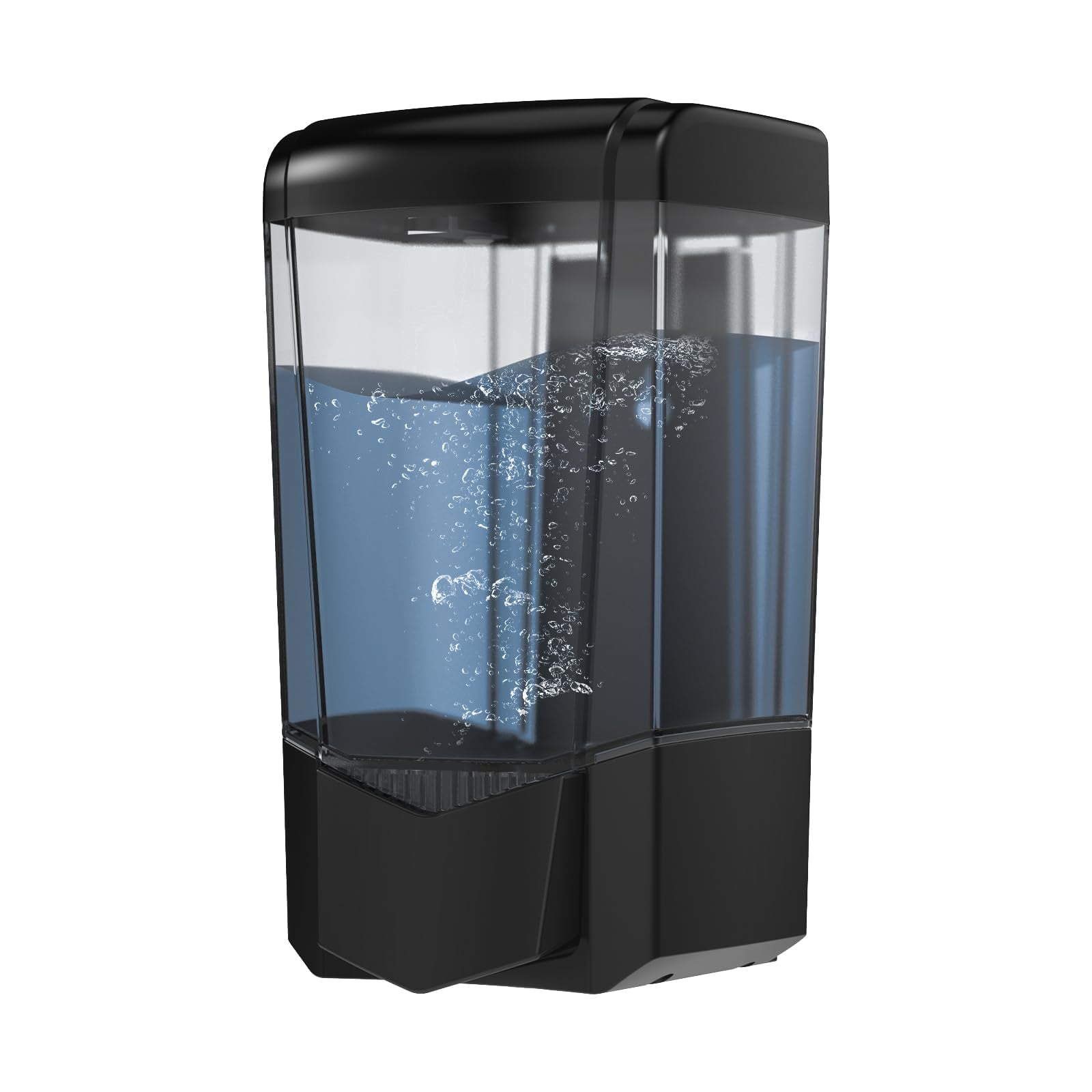 Plussen Soap Dispenser 20oz/600ml Wall-Mounted ABS Material Gel/Liquid ...