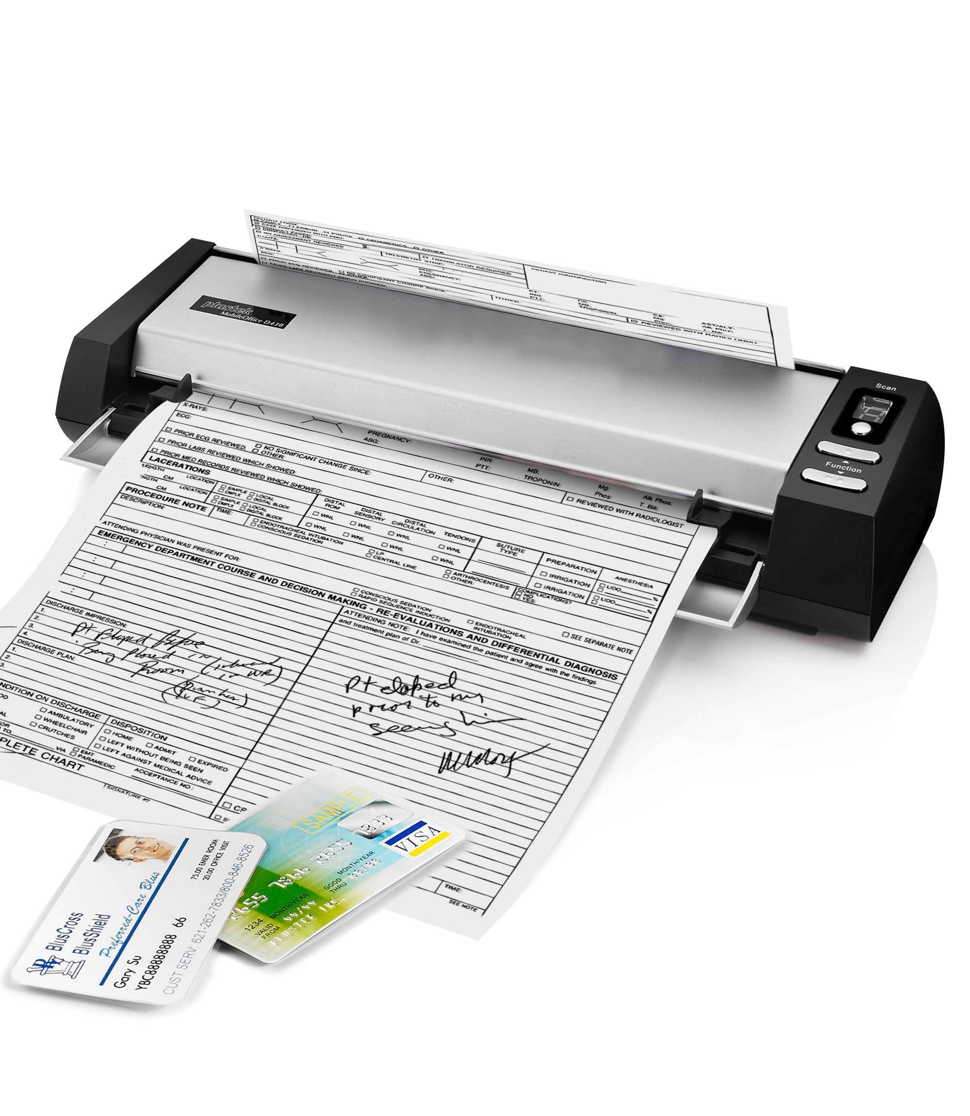 Plustek D430 - Versatile Desktop Scanner for Front Counter Support ...