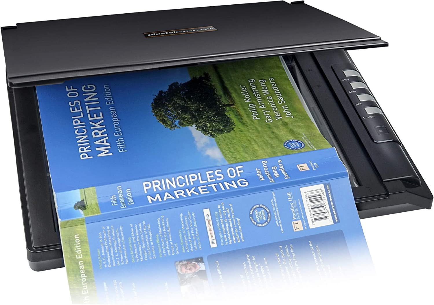 Plustek OpticSlim 2700 - High Speed Flatbed Scanner, 3sec Fast scan ...