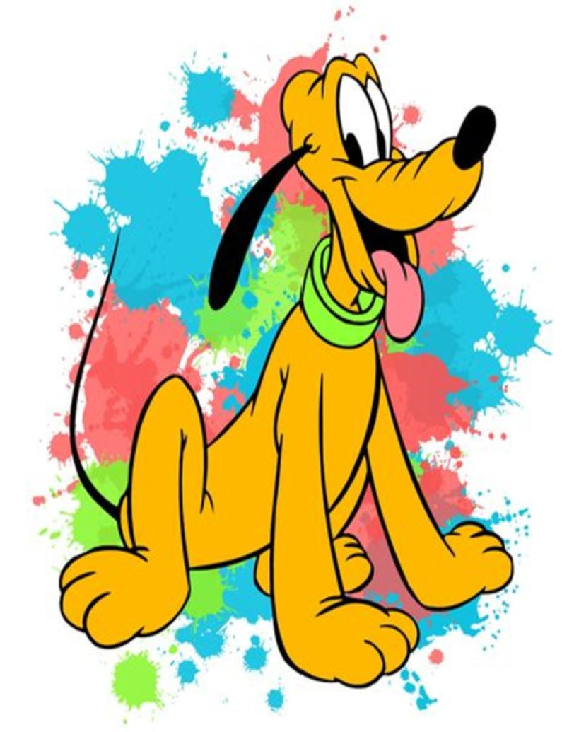Pluto Diamond Painting Kits for Adults, 5D Cartoon Dog Diamond Art Kits ...