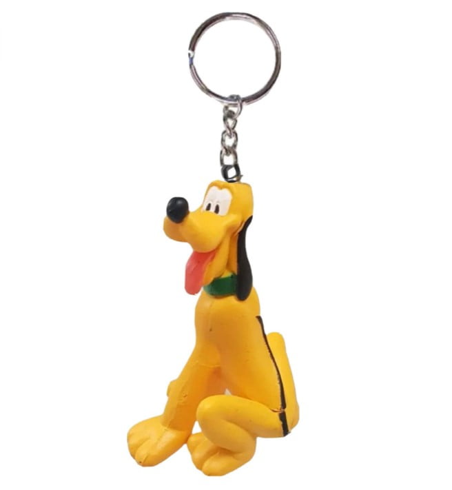 Pluto Dog PVC Figure Key Ring KeyChain Ornament Charm Mickey Mouse 3 ...