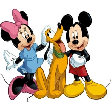 Minnie Mouse Wings Star Cartoon Characters Decors Wall Sticker Art ...