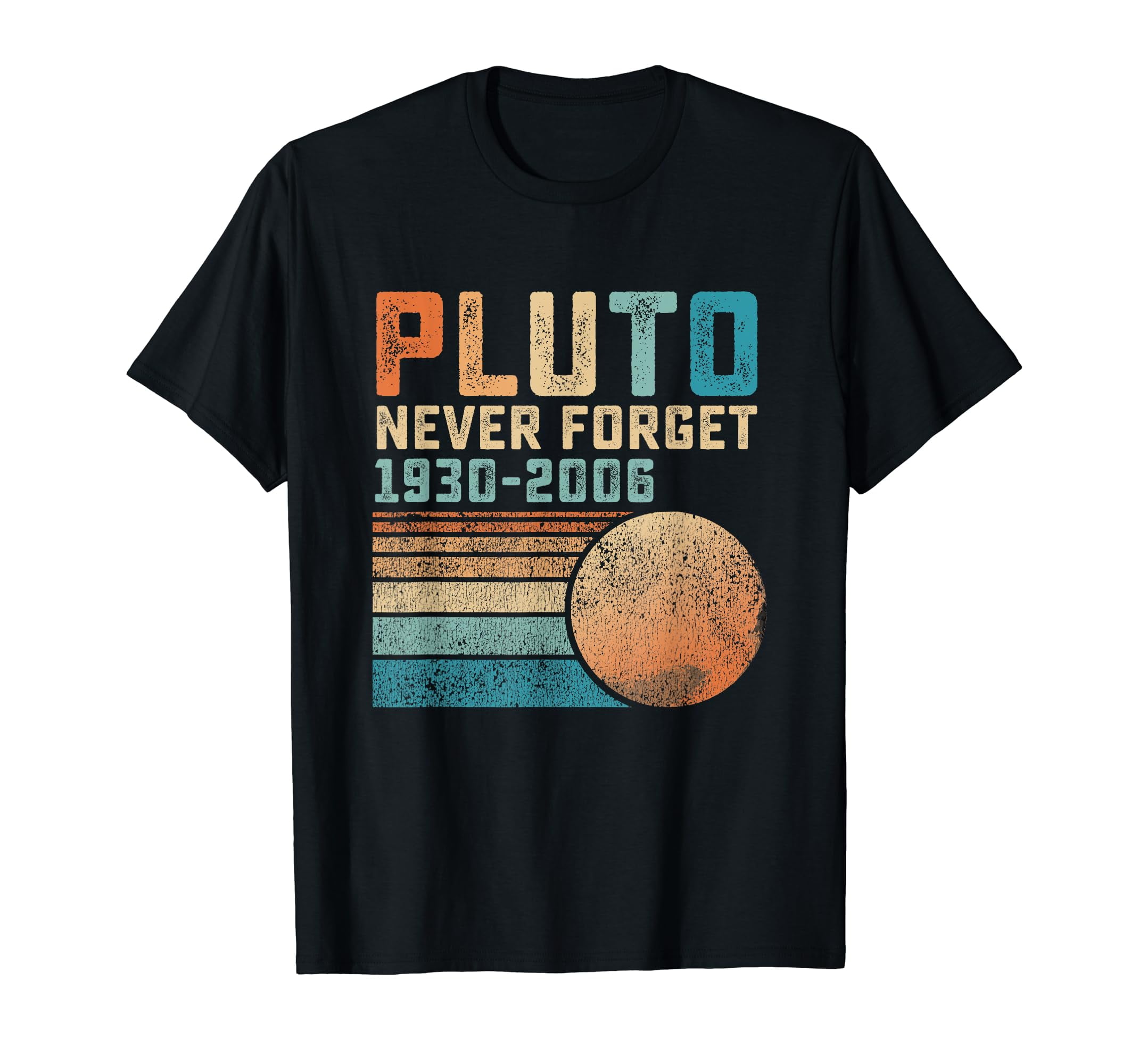 Pluto Never Forget Funny Astronomy Space Science Nerd T-Shirt - Walmart.com