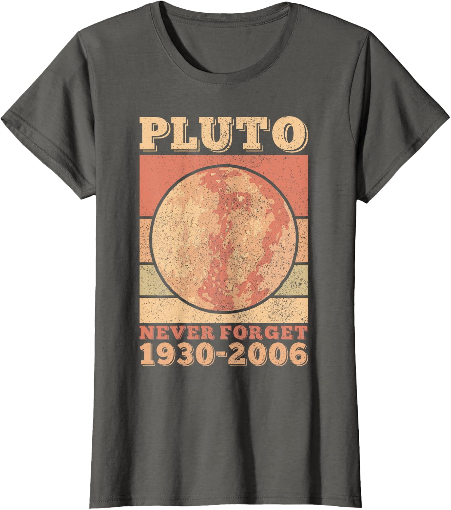 Pluto Never Forget Tee - Honoring 1930-2006 Funny Science Gift for ...