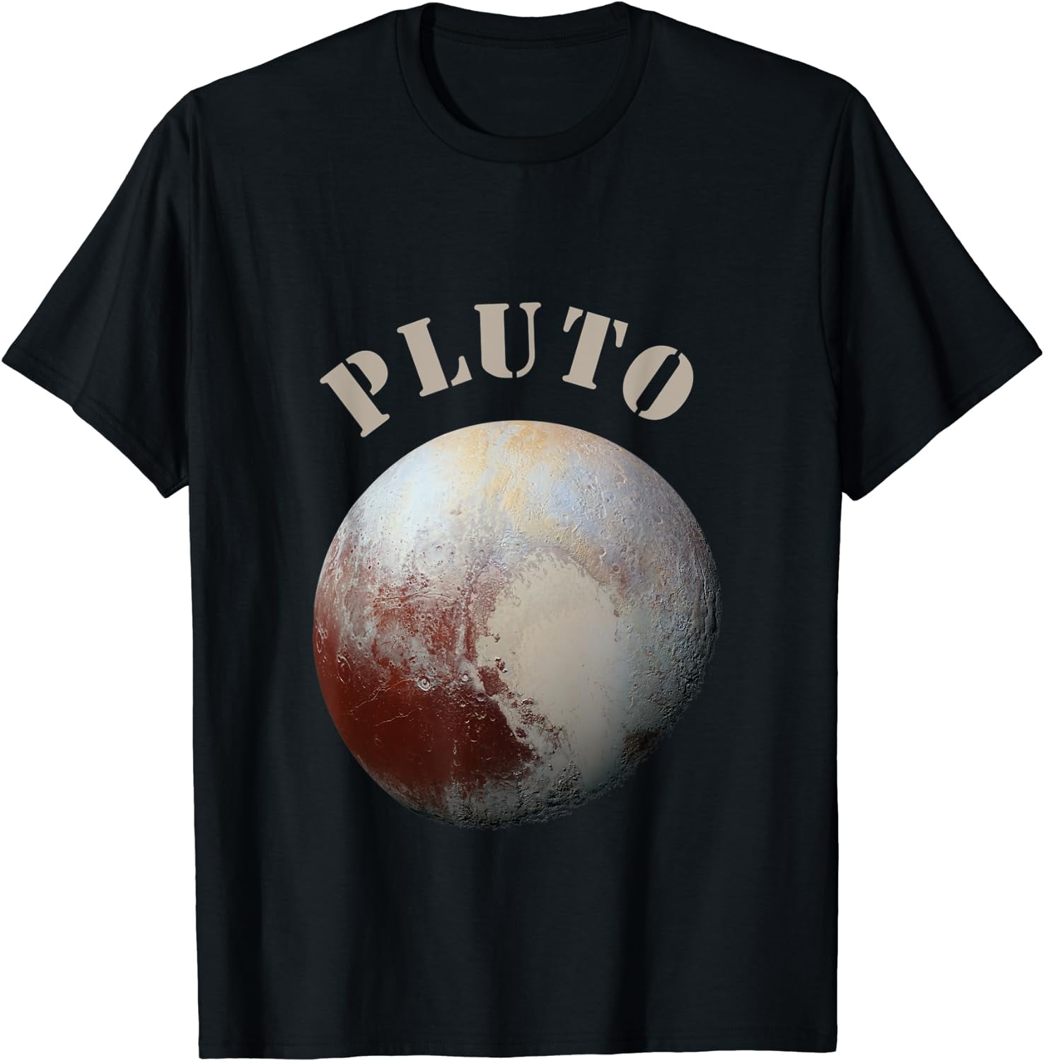 Pluto Planet T-Shirt Solar System Dwarf Planet Pluto Tee - Walmart.com