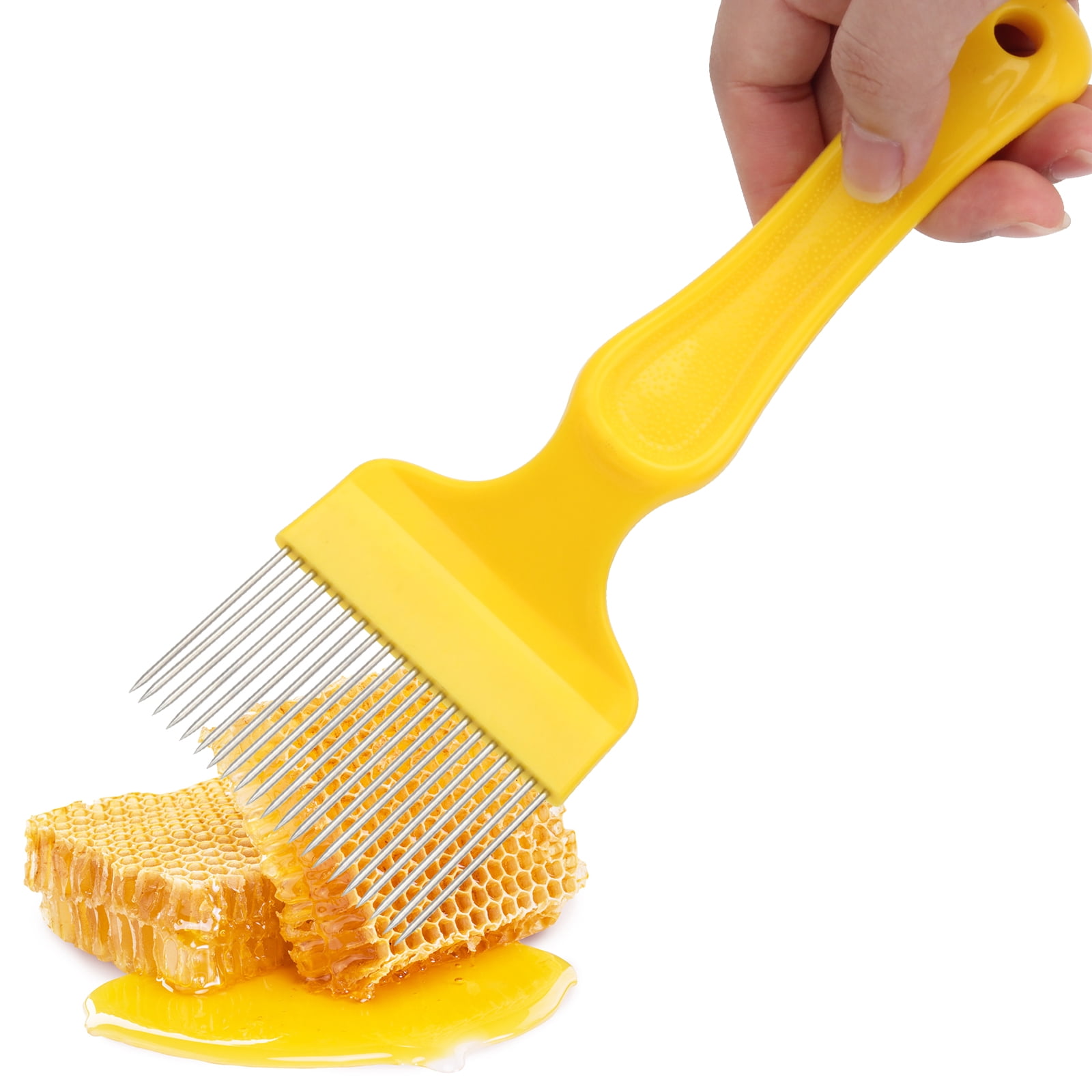 Plutput Honey Comb Stainless Steel Handle Bee Keeping Uncapping Fork ...