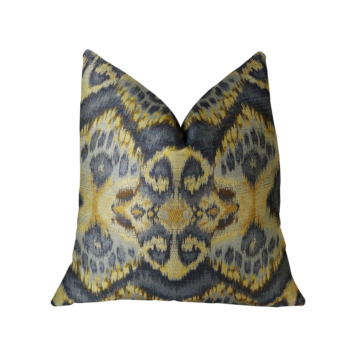 Plutus 18" x 18" Sacred Pixie Handmade Luxury Pillow in Blue Navy and ...