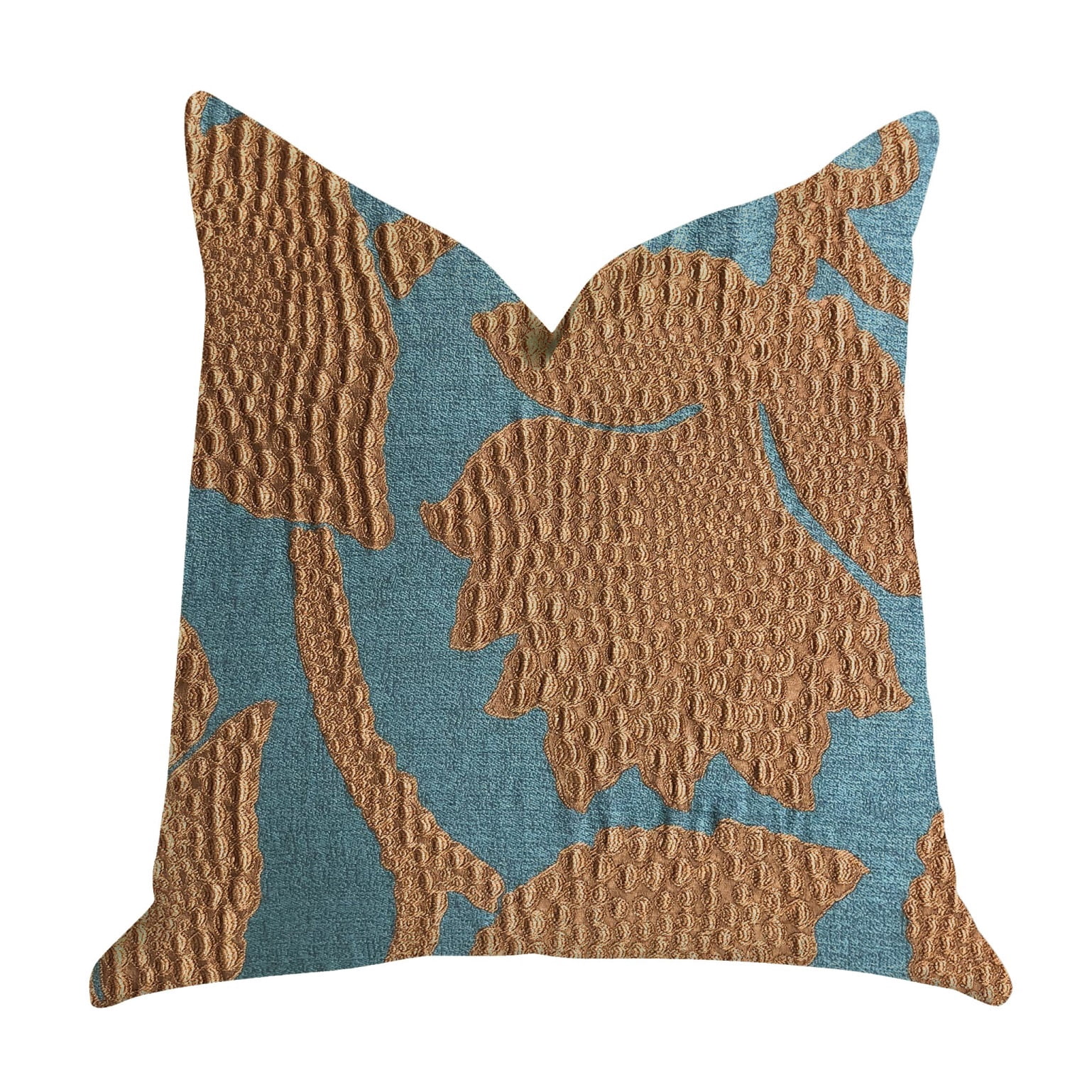 Plutus Golden Arabella Vine in Green and Bronze Pillow 24"L x24"W ...