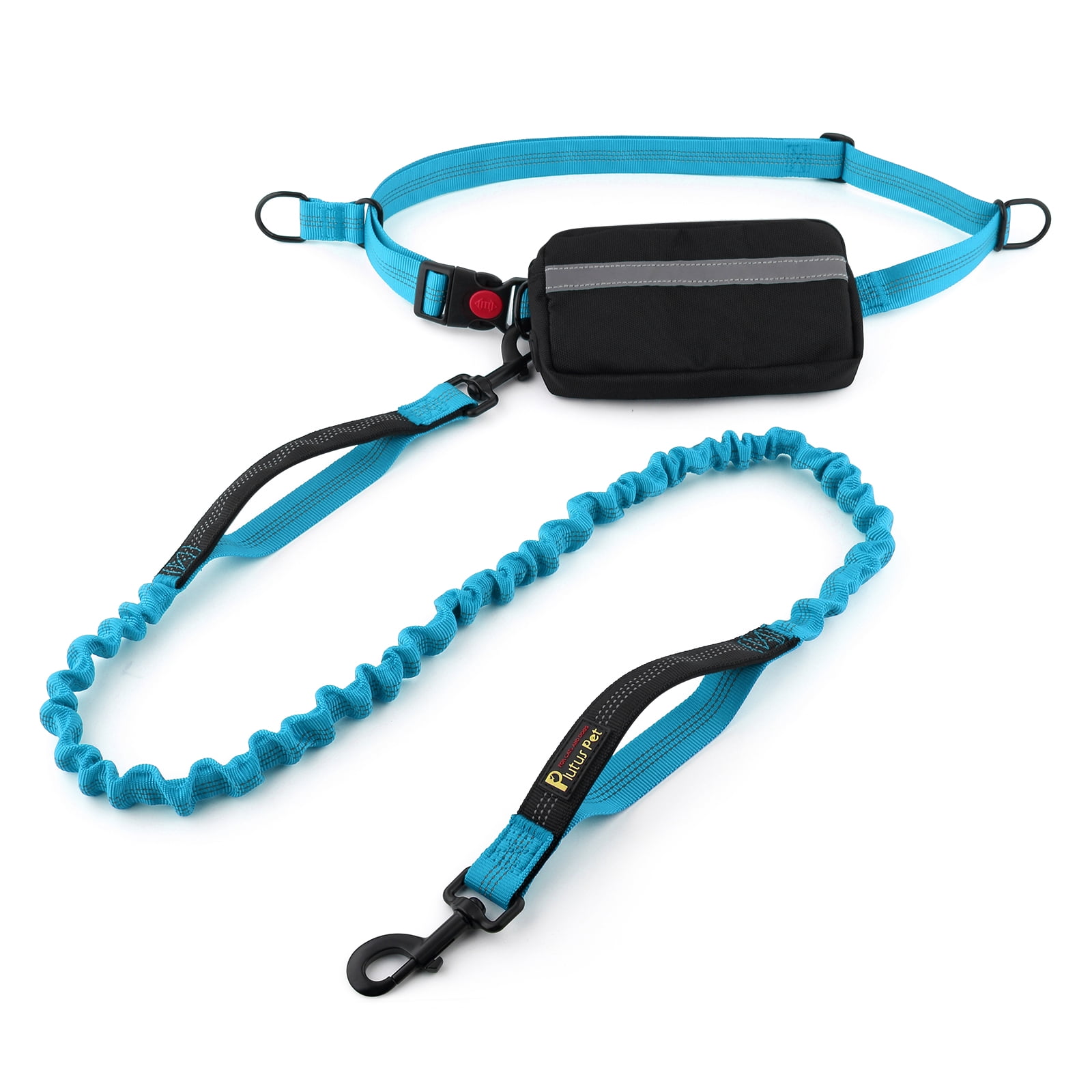 Plutus Pet Hands Free Dog Leash, Soft Padded Dual Handle Retractable ...