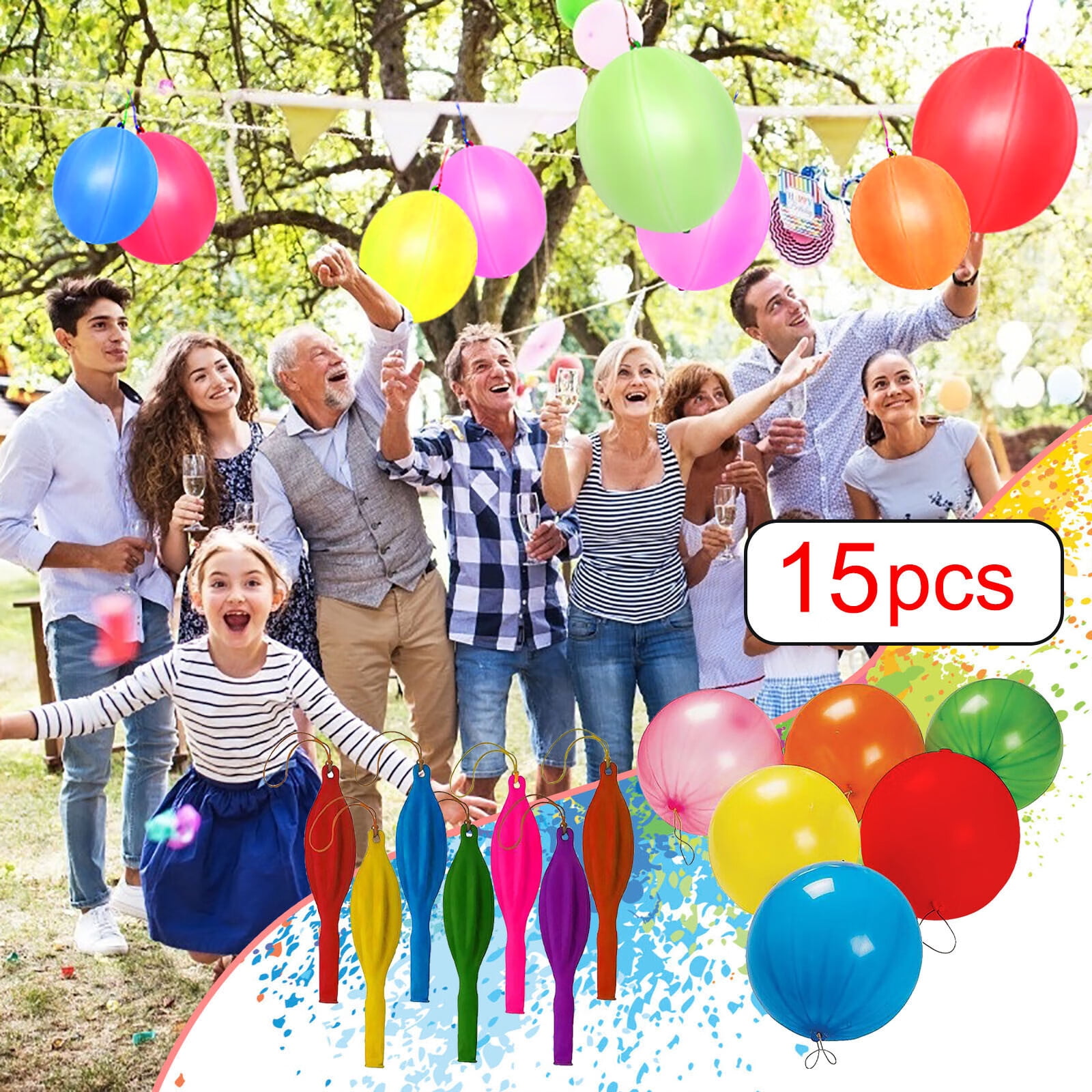 Plutyo Large Punch Balloons For Kids -18 Inch Indoor/Outdoor Fun Party ...