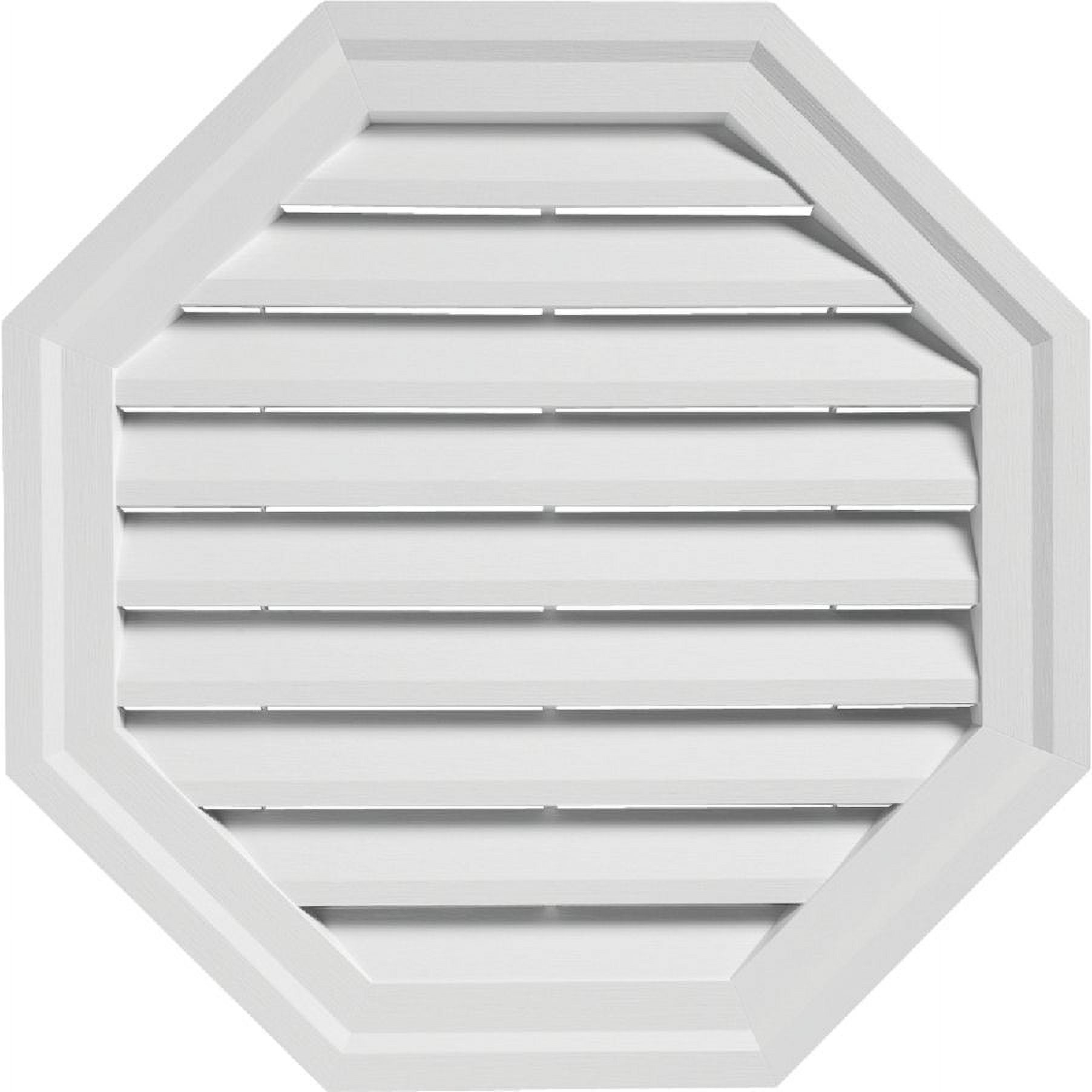 Ply Gem 22" Octagon White Gable Attic Vent - Walmart.com