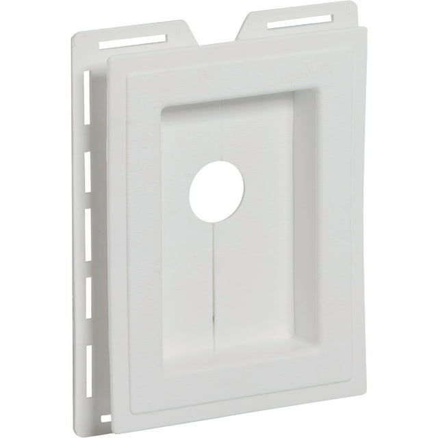 Ply Gem 5-1/4" x 7" White Vinyl Mounting Blocks MBLOCKR AW - Walmart.com