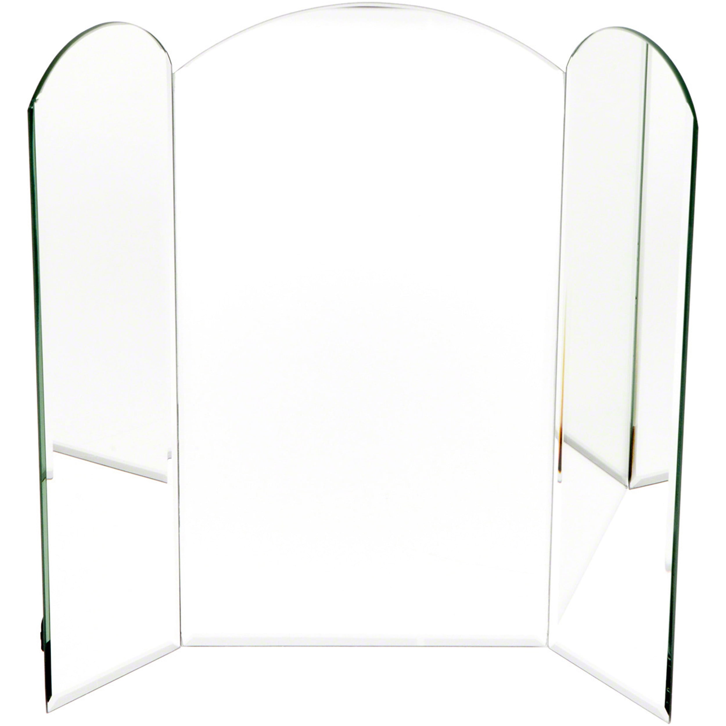 Plymor 11" Arched Backdrop, 5mm Thick Beveled Glass Mirror, Pack of 3 ...