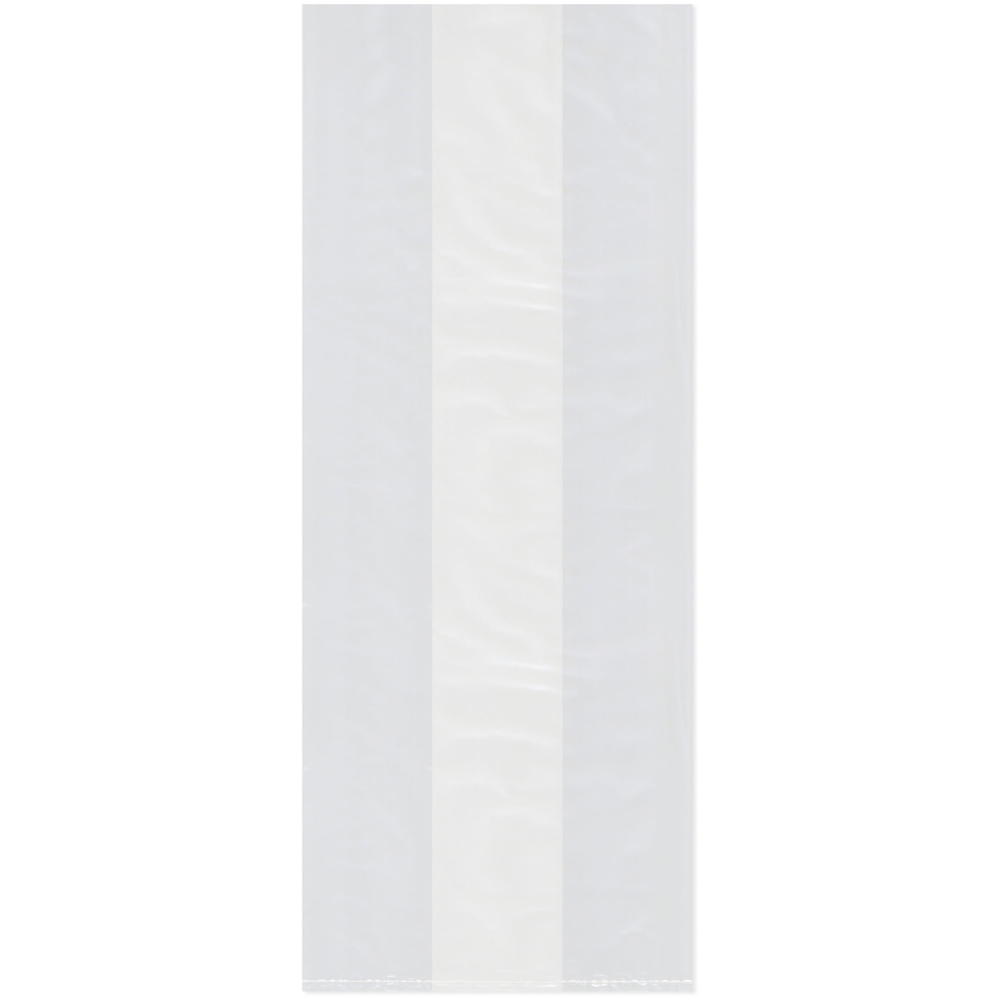 Plymor 12" x 8" x 30" (Pack of 100), 1 Mil Gusseted Plastic Bags ...