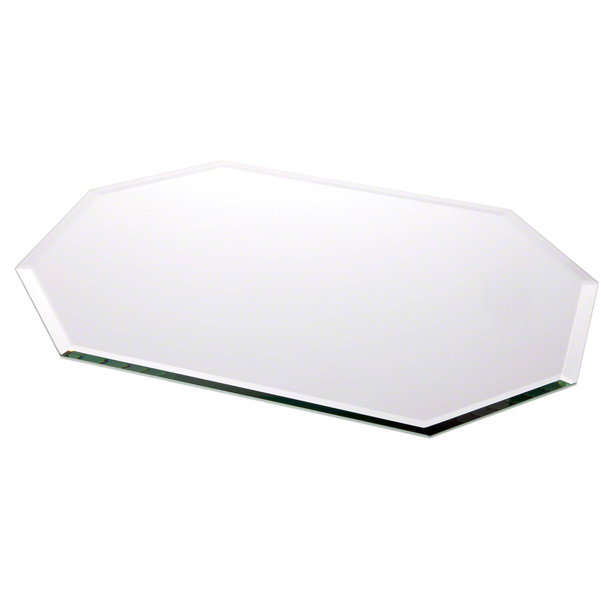 Free Shipping! Plymor Long Octagon 5mm Beveled Glass Mirror, 13 inch x ...