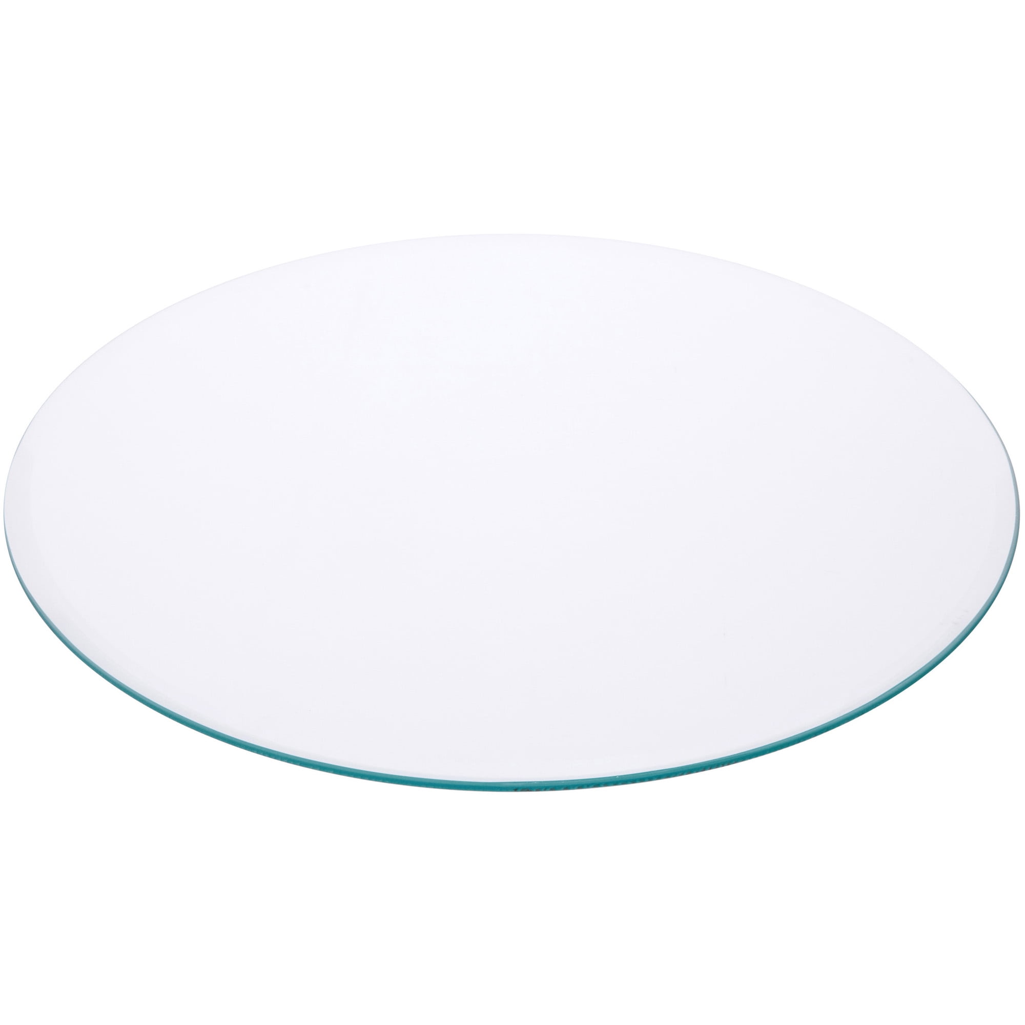 Plymor 14" Round, 5mm Thick Beveled Clear Glass Circle, Pack of 12 ...