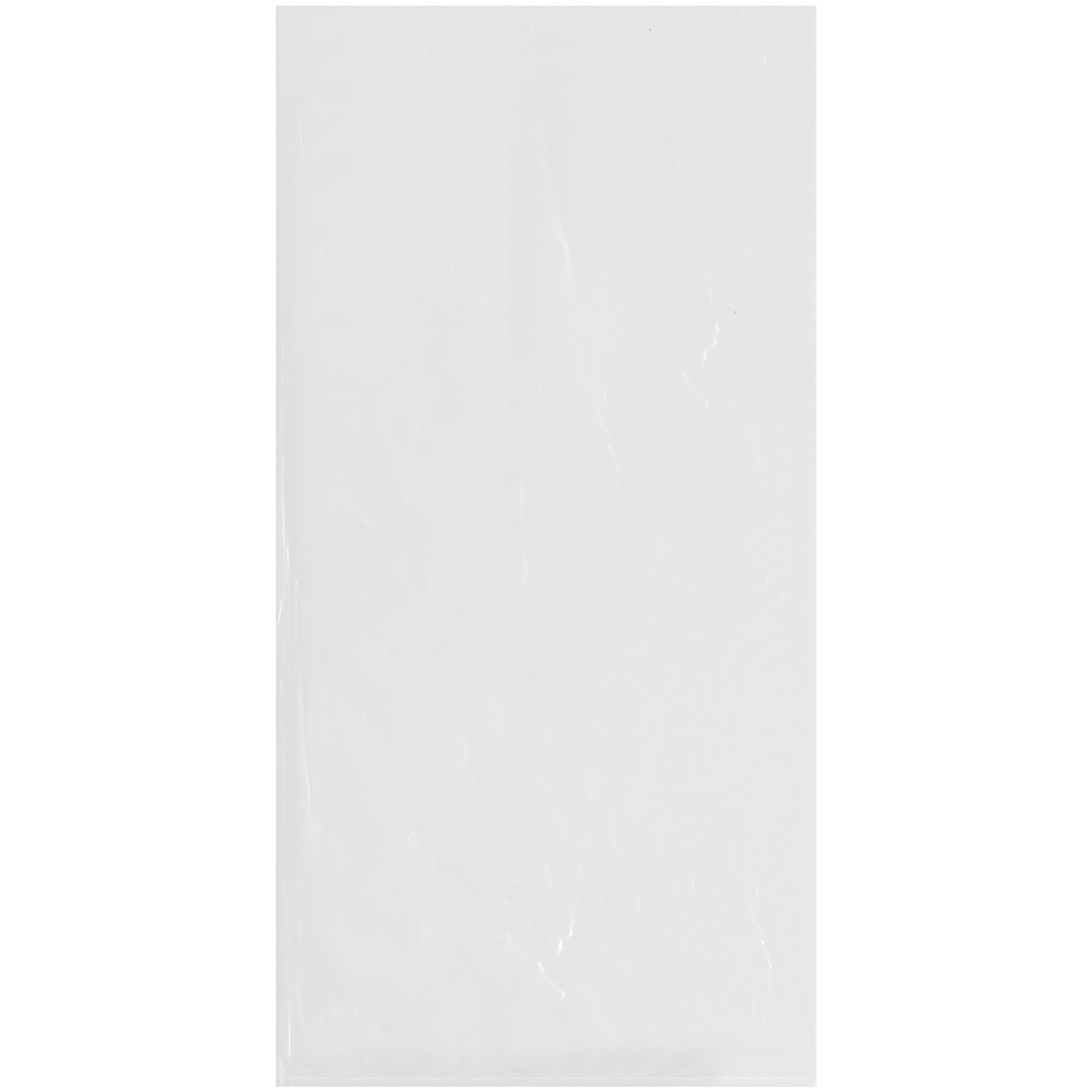 Plymor 15" x 30" (Pack of 200), 2 Mil Flat Open Clear Plastic Poly Bags ...