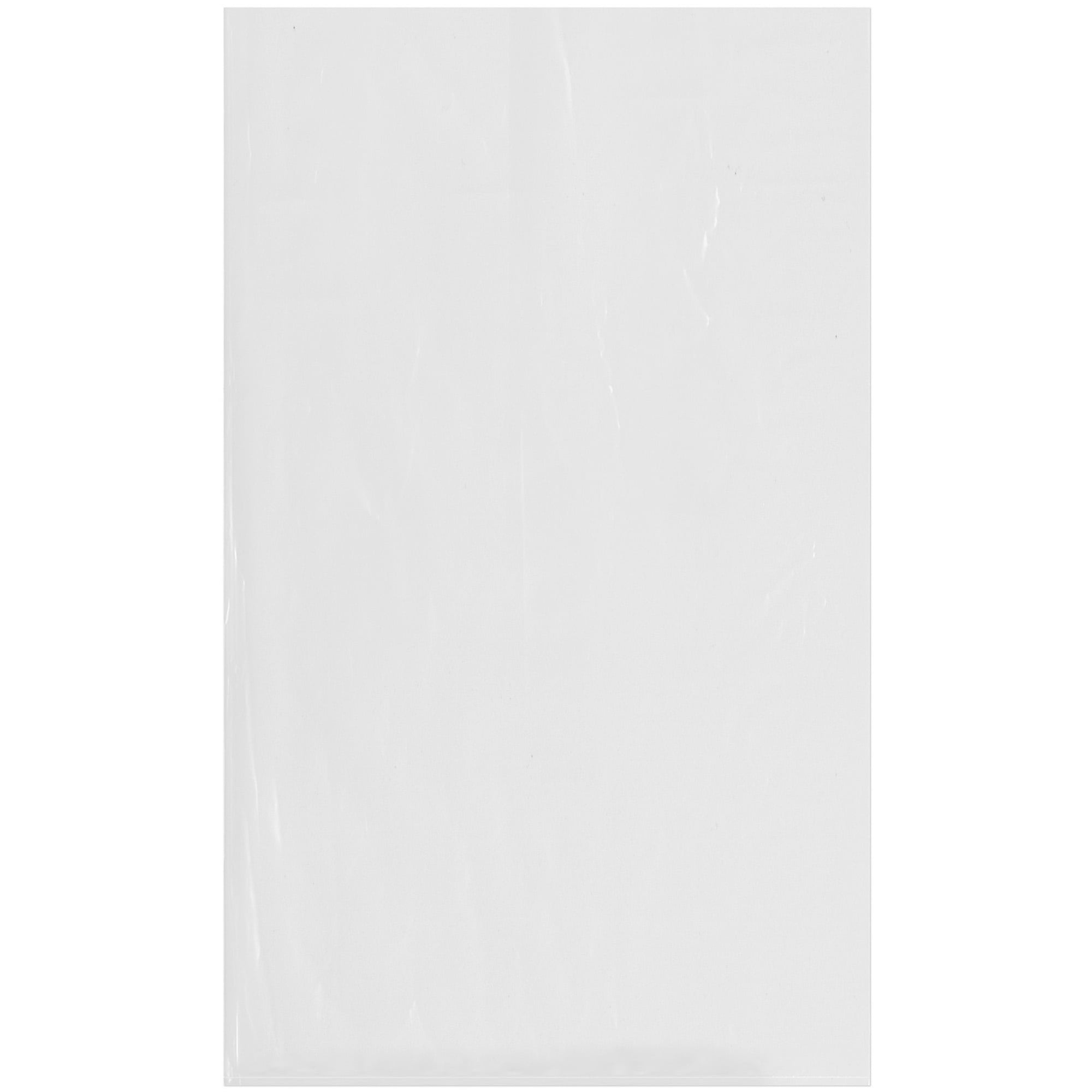 Plymor 18" x 30" (Pack of 200), 2 Mil Flat Open Clear Plastic Poly Bags ...