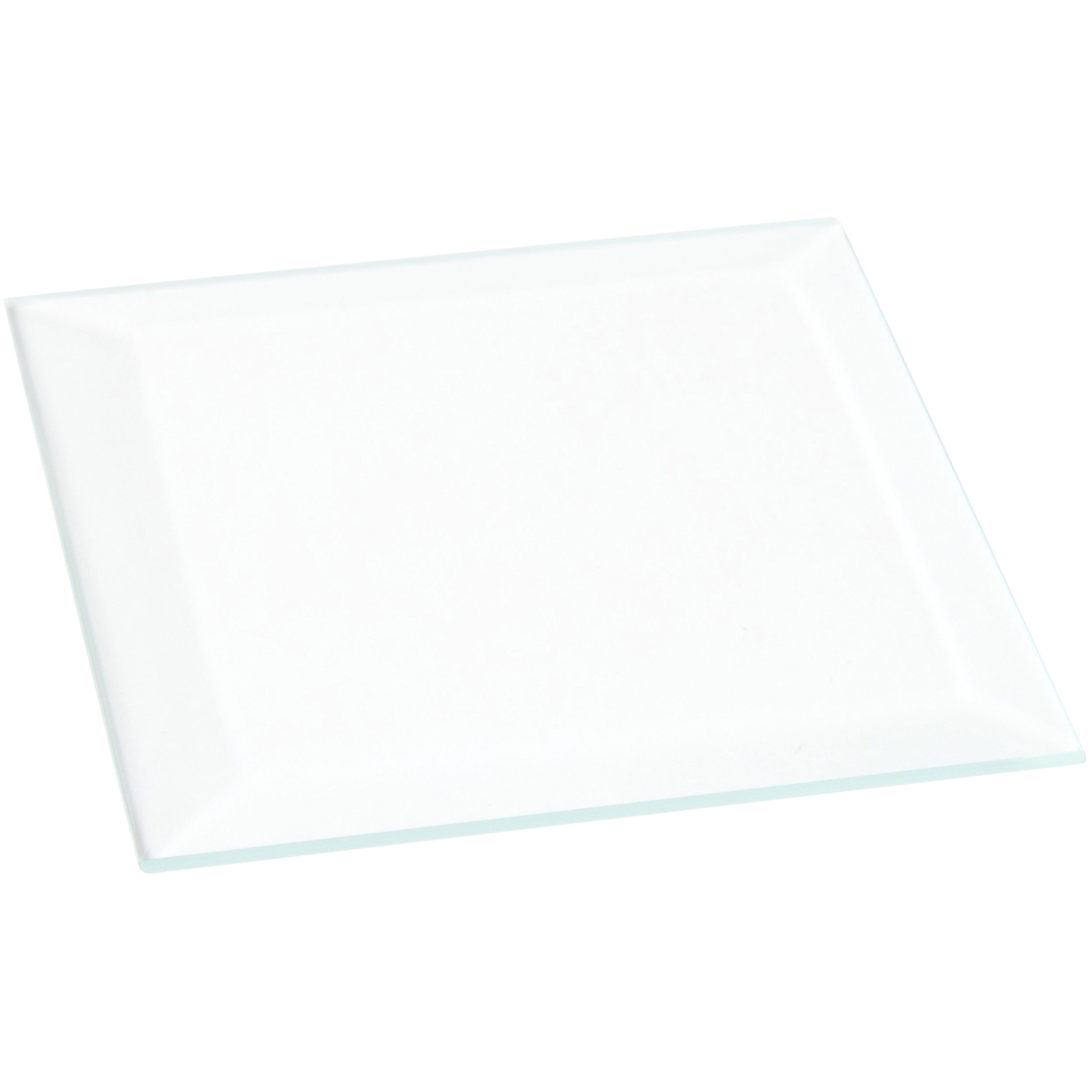Plymor 2.5" Square, 3mm Thick Beveled Clear Glass, Pack of 12 - Walmart.com