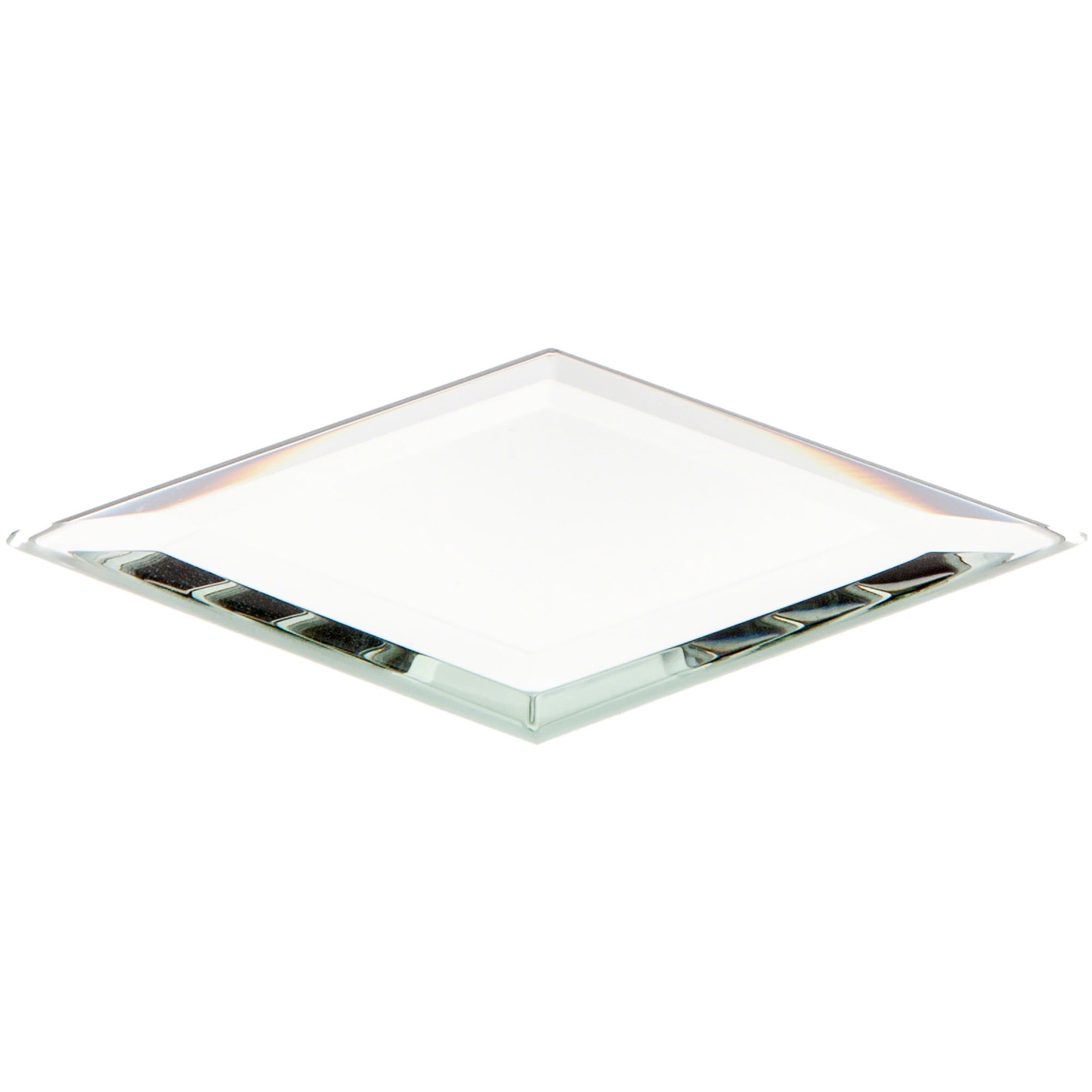 Plymor 2" x 3" Diamond-Shaped, 3mm Thick Beveled Glass Mirror, Pack of ...