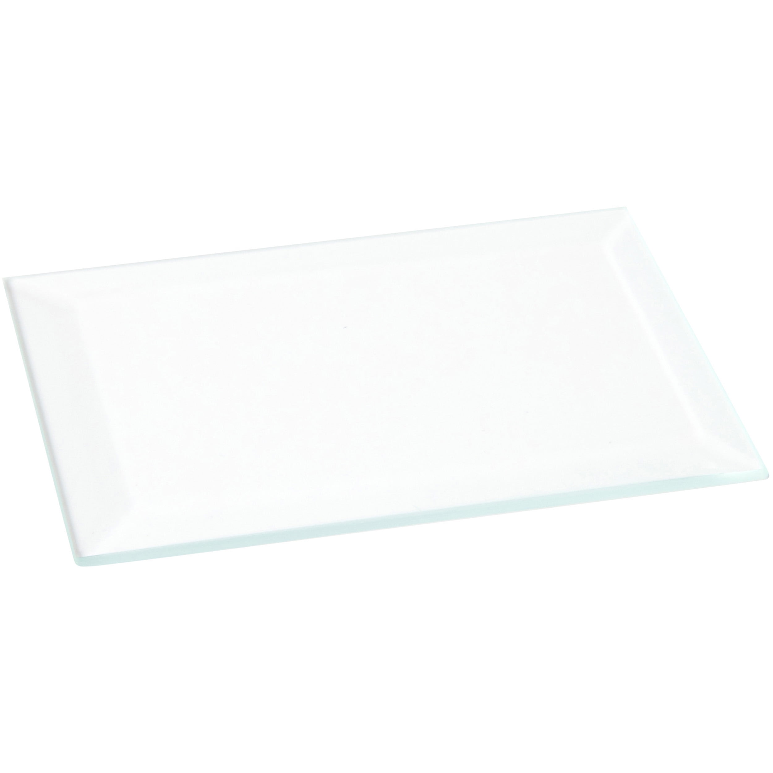 Plymor 2" x 3" Rectangle, 3mm Thick Beveled Clear Glass, Pack of 24 ...