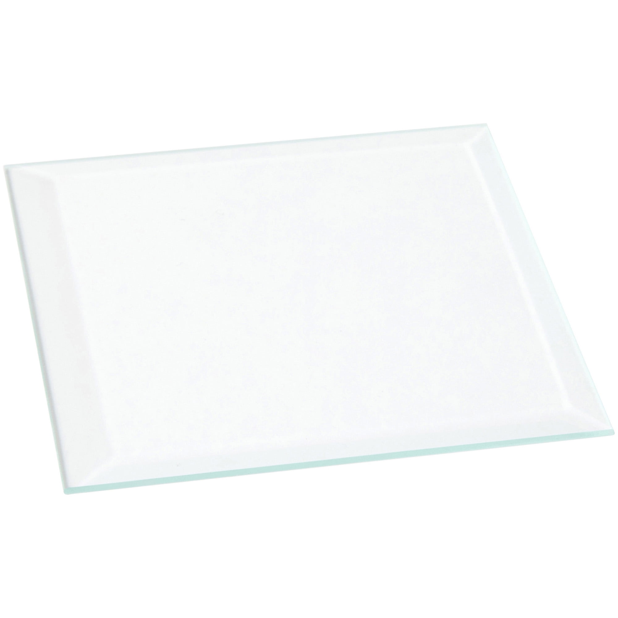 Plymor 3.5" Square, 3mm Thick Beveled Clear Glass, Pack of 24 - Walmart.com
