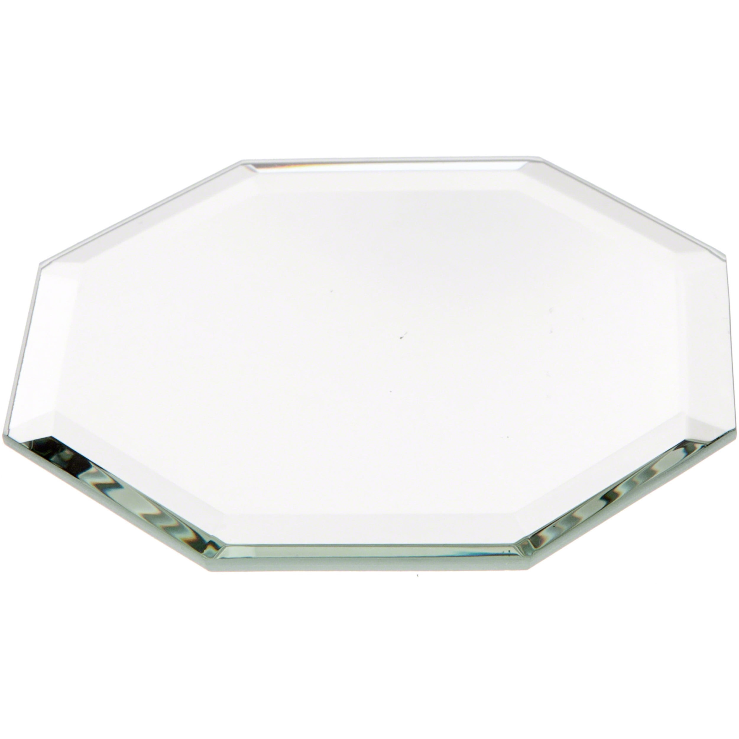 Plymor 3" Octagon, 3mm Thick Beveled Glass Mirror, Pack of 6 - Walmart.com