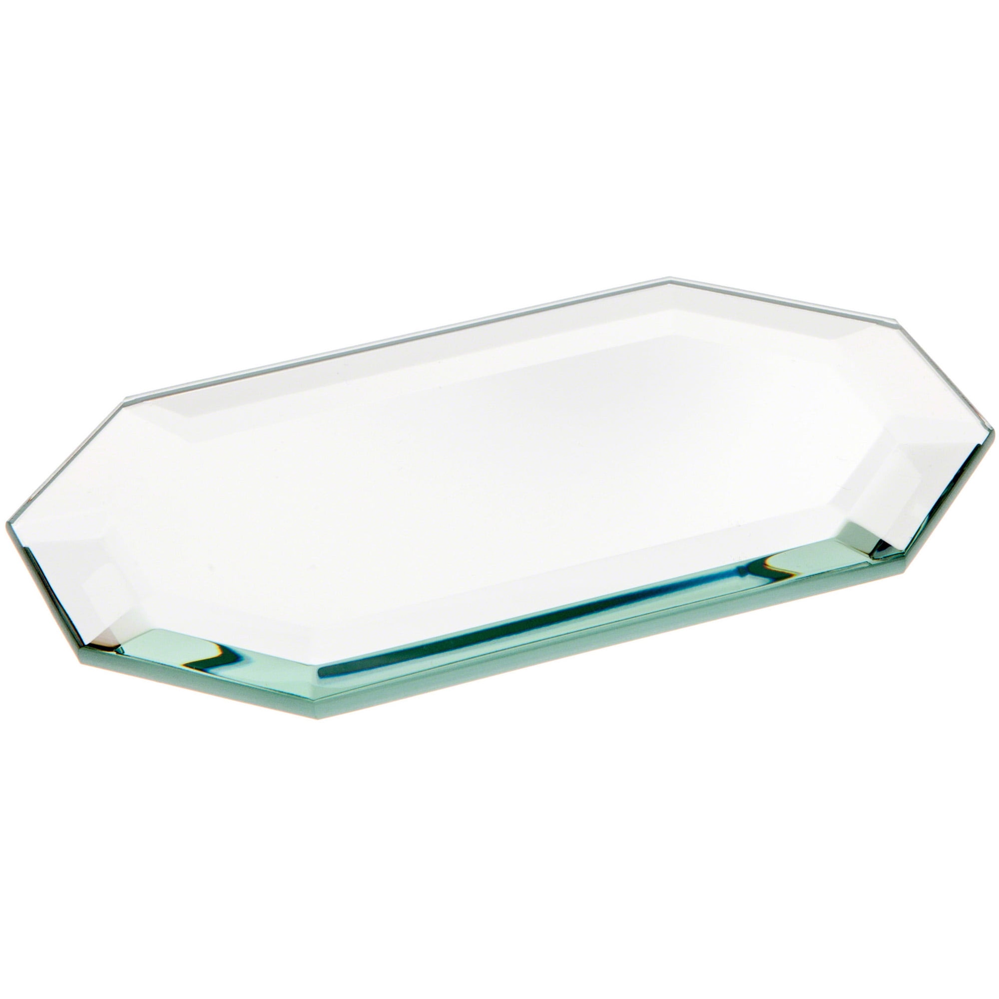 Plymor 3" x 5" Long Octagon, 5mm Thick Beveled Glass Mirror - Walmart.com