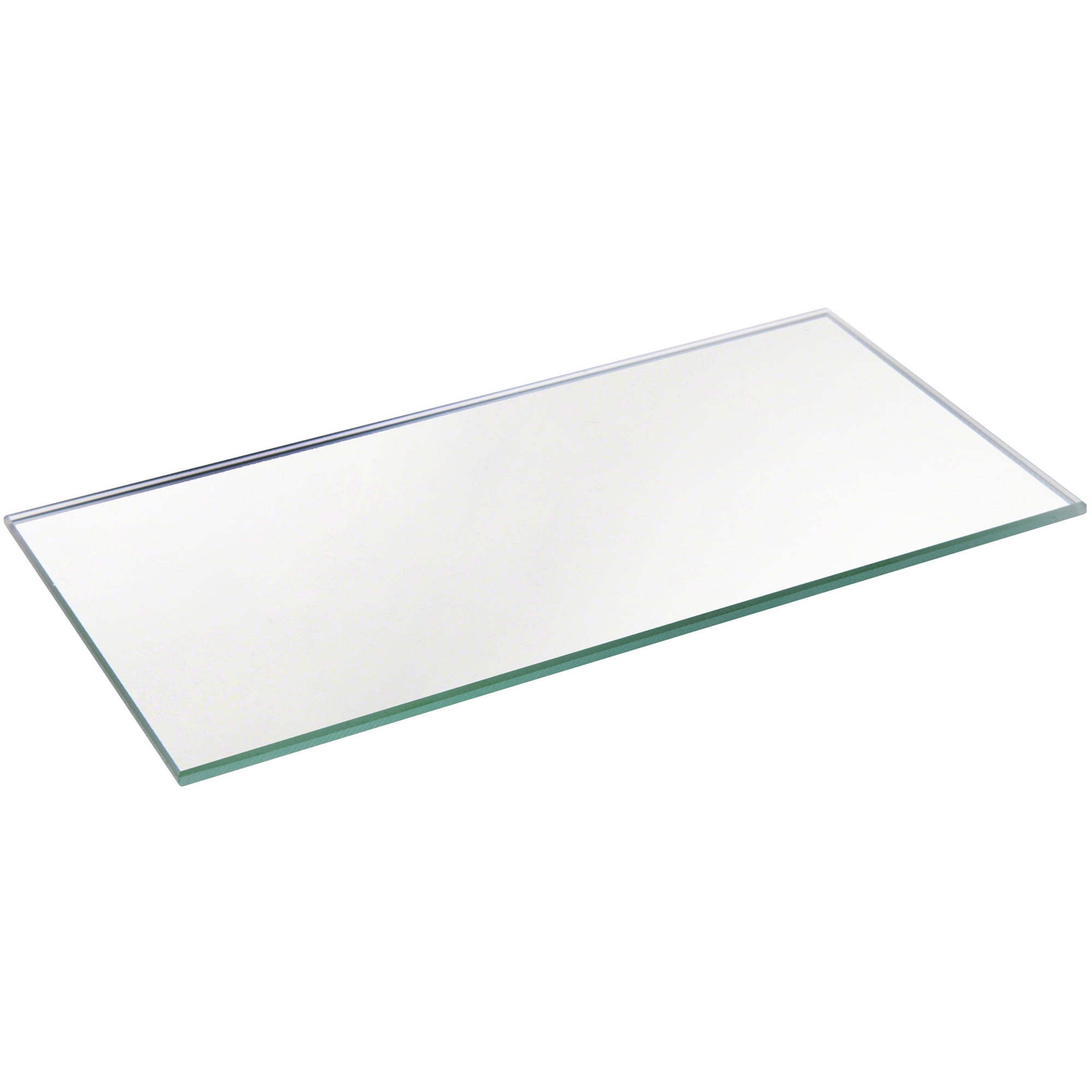 Plymor 3" x 6" Rectangle, 3mm Thick Non-Beveled Glass Mirror, Pack of 3 ...