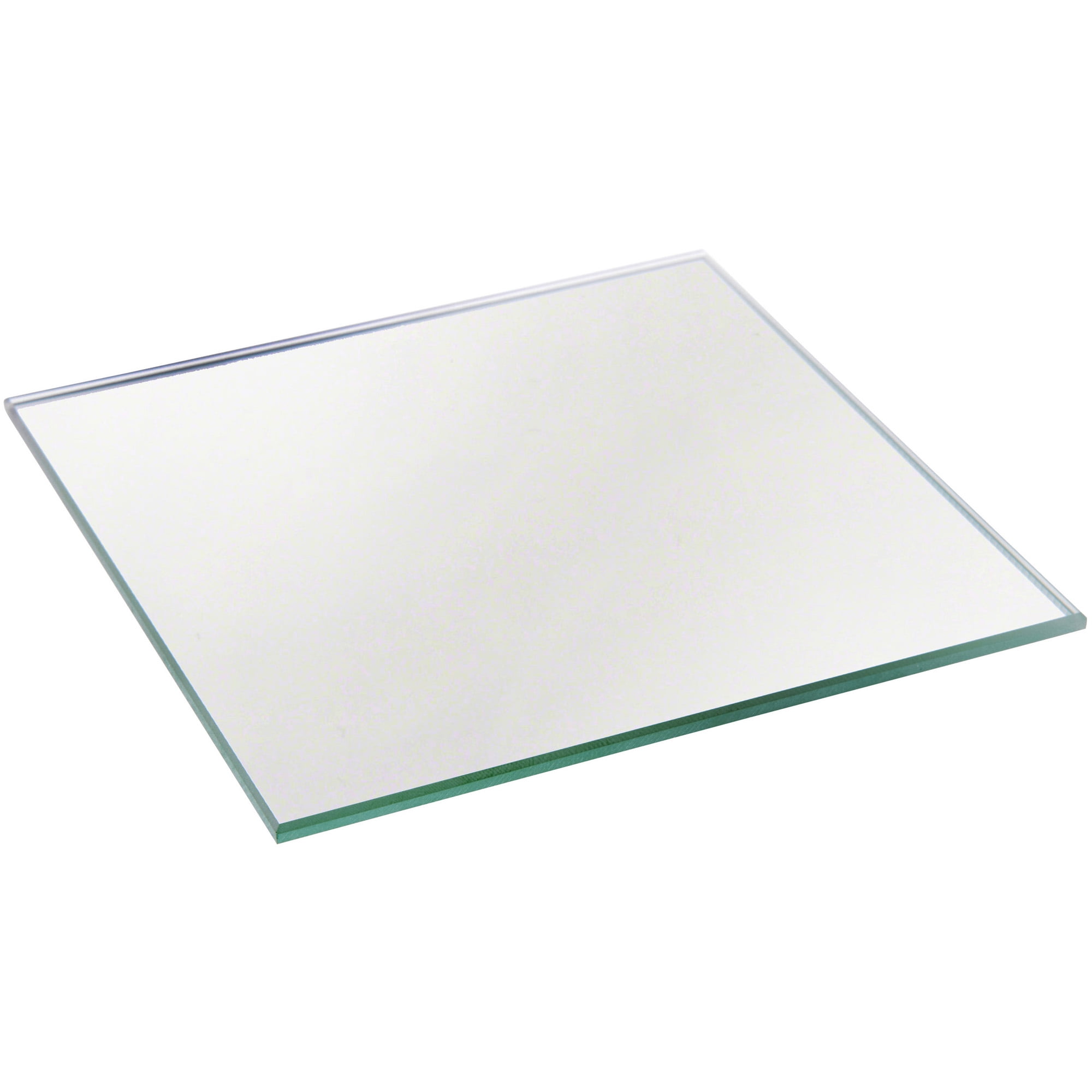 Plymor 4" Square, 3mm Thick Non-Beveled Glass Mirror, Pack of 2 ...